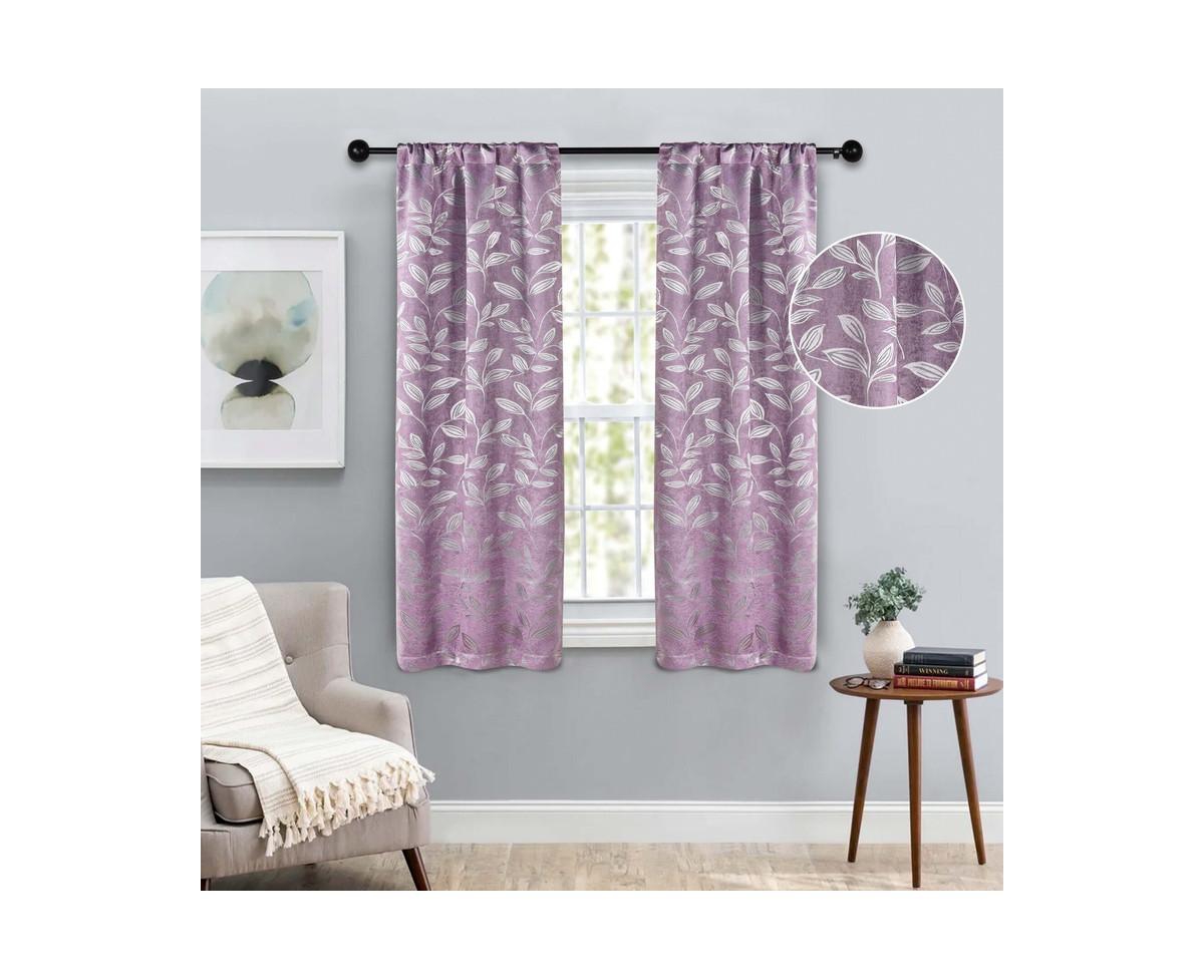 Click here for Superior Leaves Machine Washable Room Darkening Bl... prices