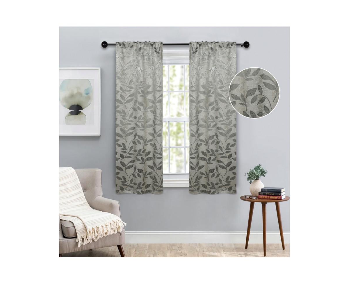 Click here for Superior Leaves Machine Washable Room Darkening Bl... prices