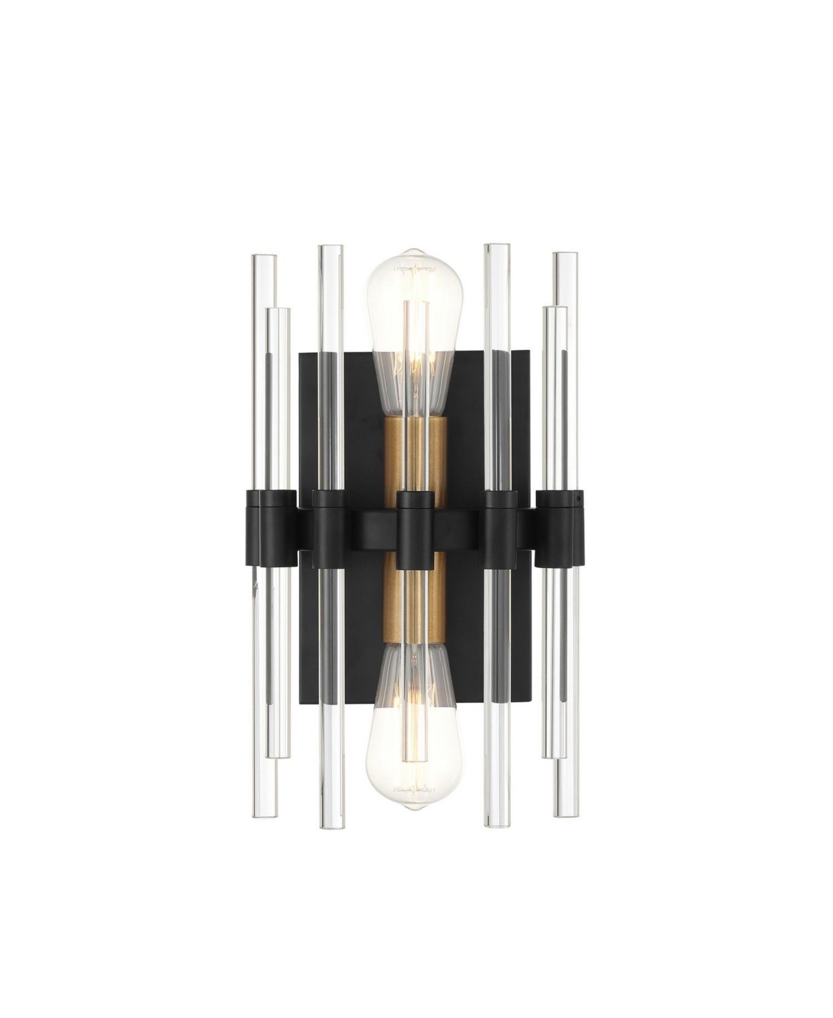 Click here for Savoy House Santiago 2-Light Wall Sconce - Black prices