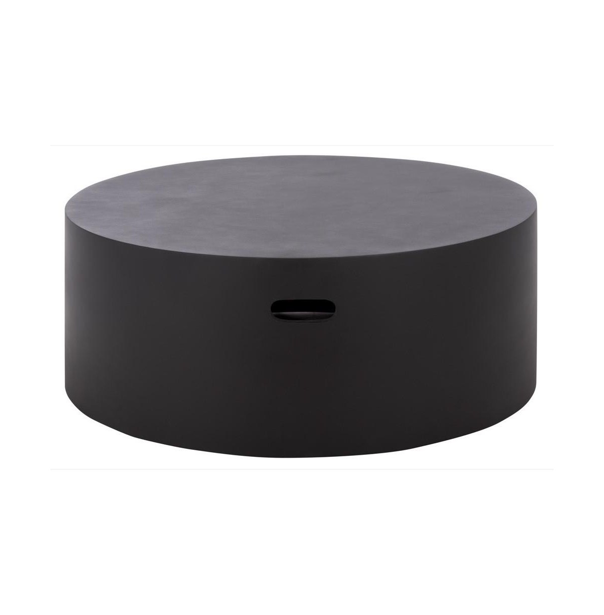 Click here for Safavieh Georgia Round Outdoor Coffee Table - Blac... prices