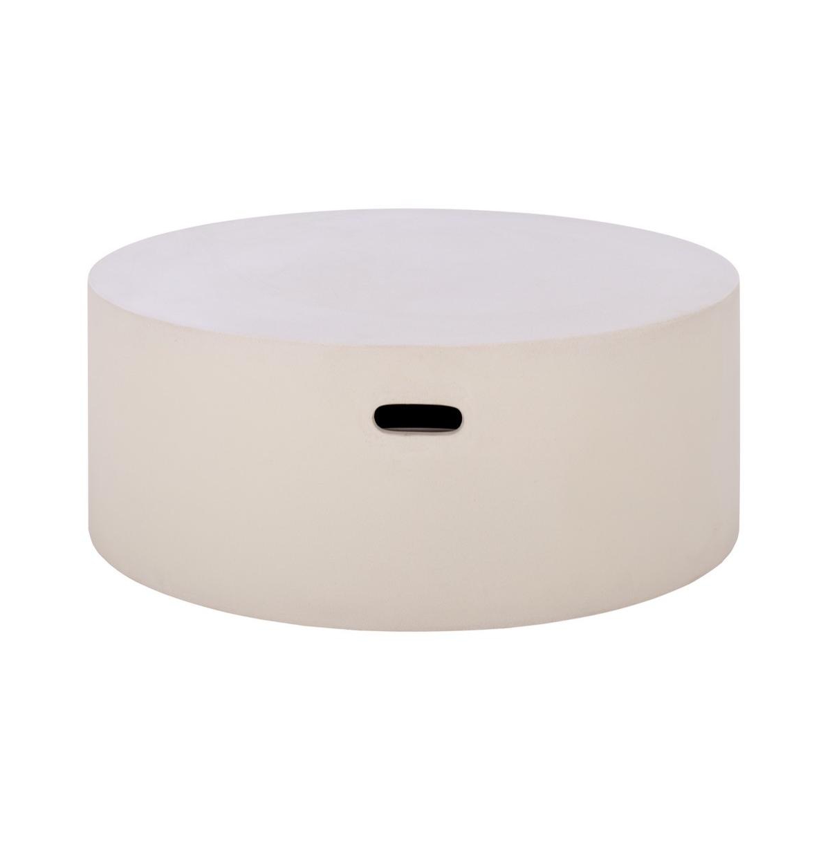 Click here for Safavieh Georgia Round Outdoor Coffee Table - Whit... prices