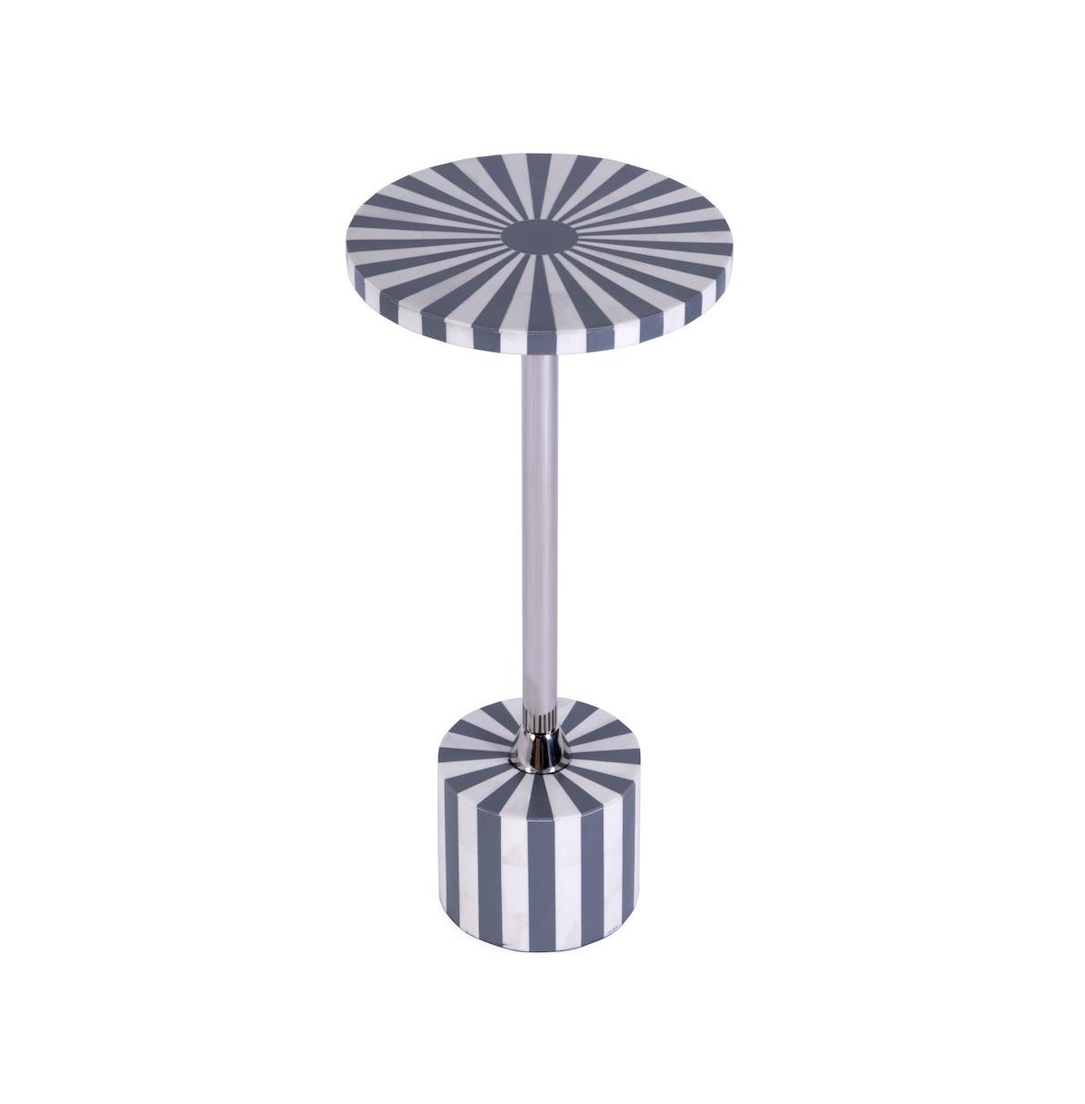 Click here for Butler Specialty Zane Brass and Bone Inlay Side Ro... prices