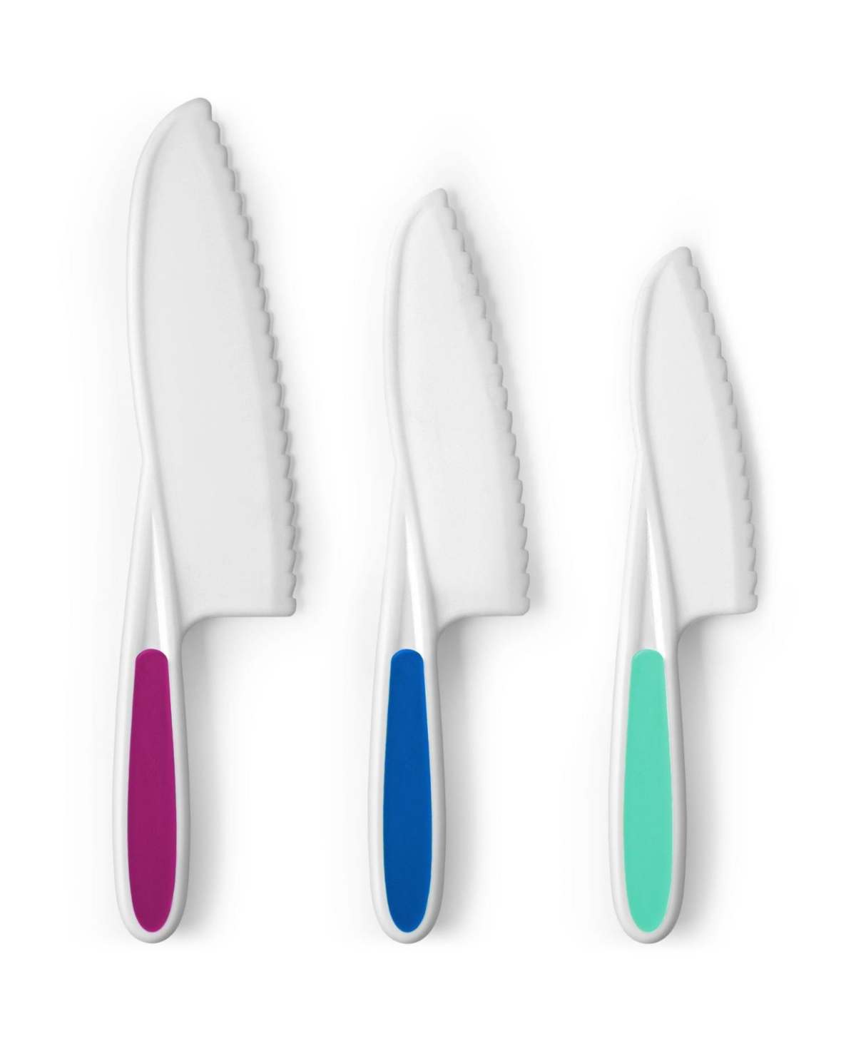 Click here for 3-Piece Kids Knife Set for Real Cooking & Baking w... prices