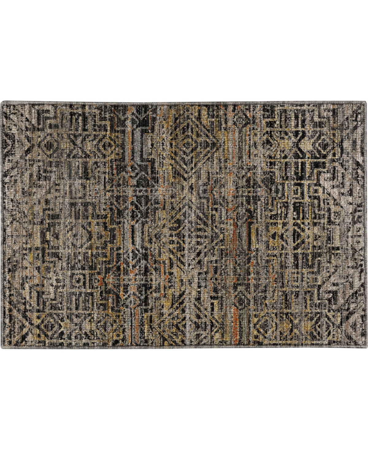 Click here for Dalyn Vico VC8 18x26 Area Rug - Black prices