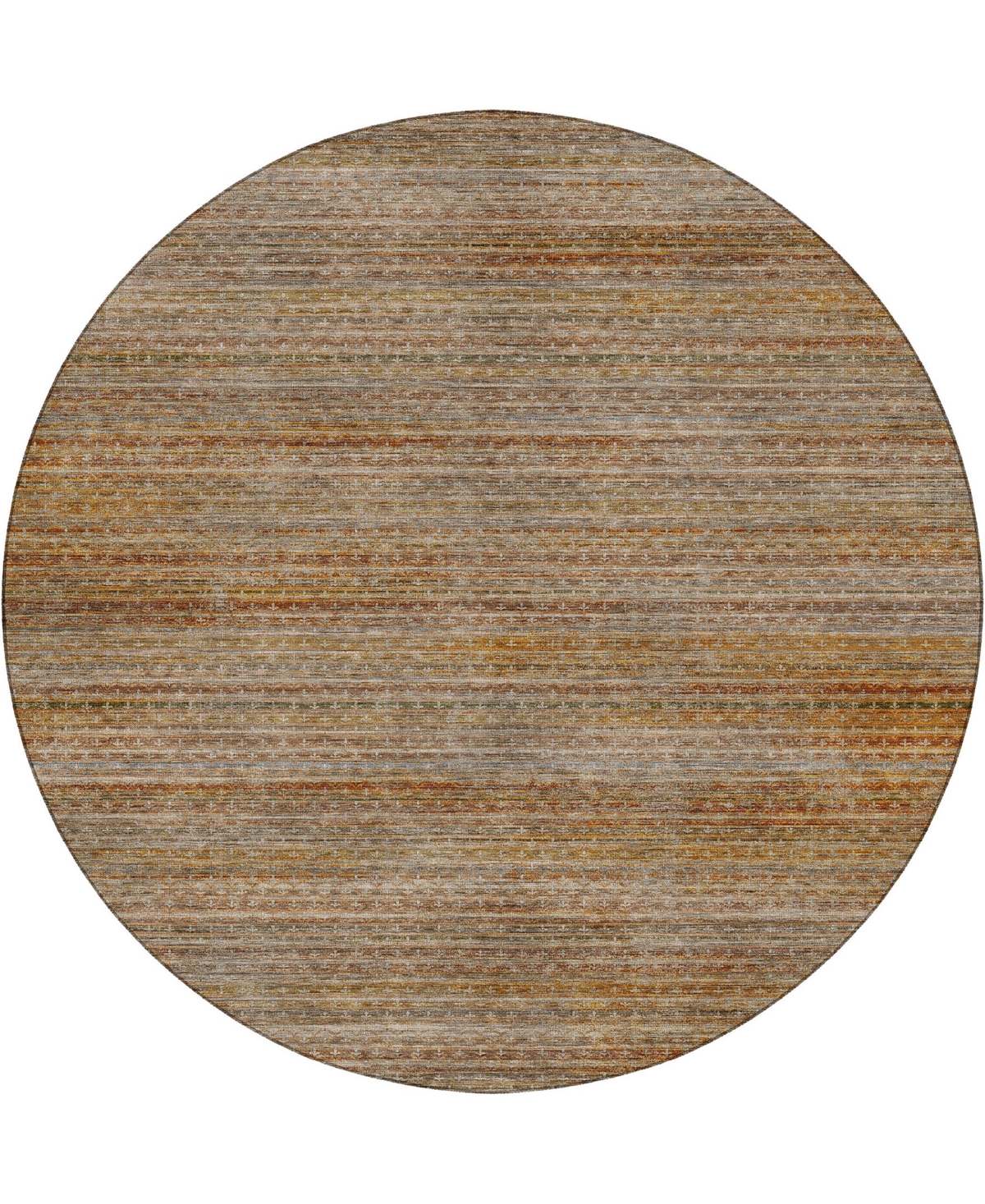 Click here for Dalyn Vico VC6 8x8 Round Area Rug - Orange prices