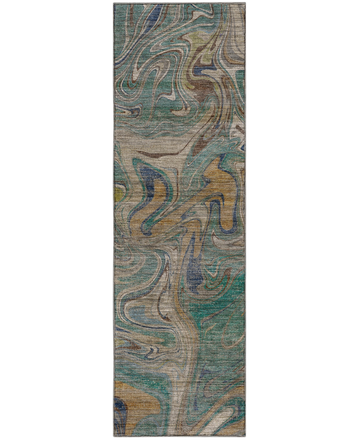 Click here for Dalyn Nexus NX6 23x76 Runner Area Rug - Teal prices