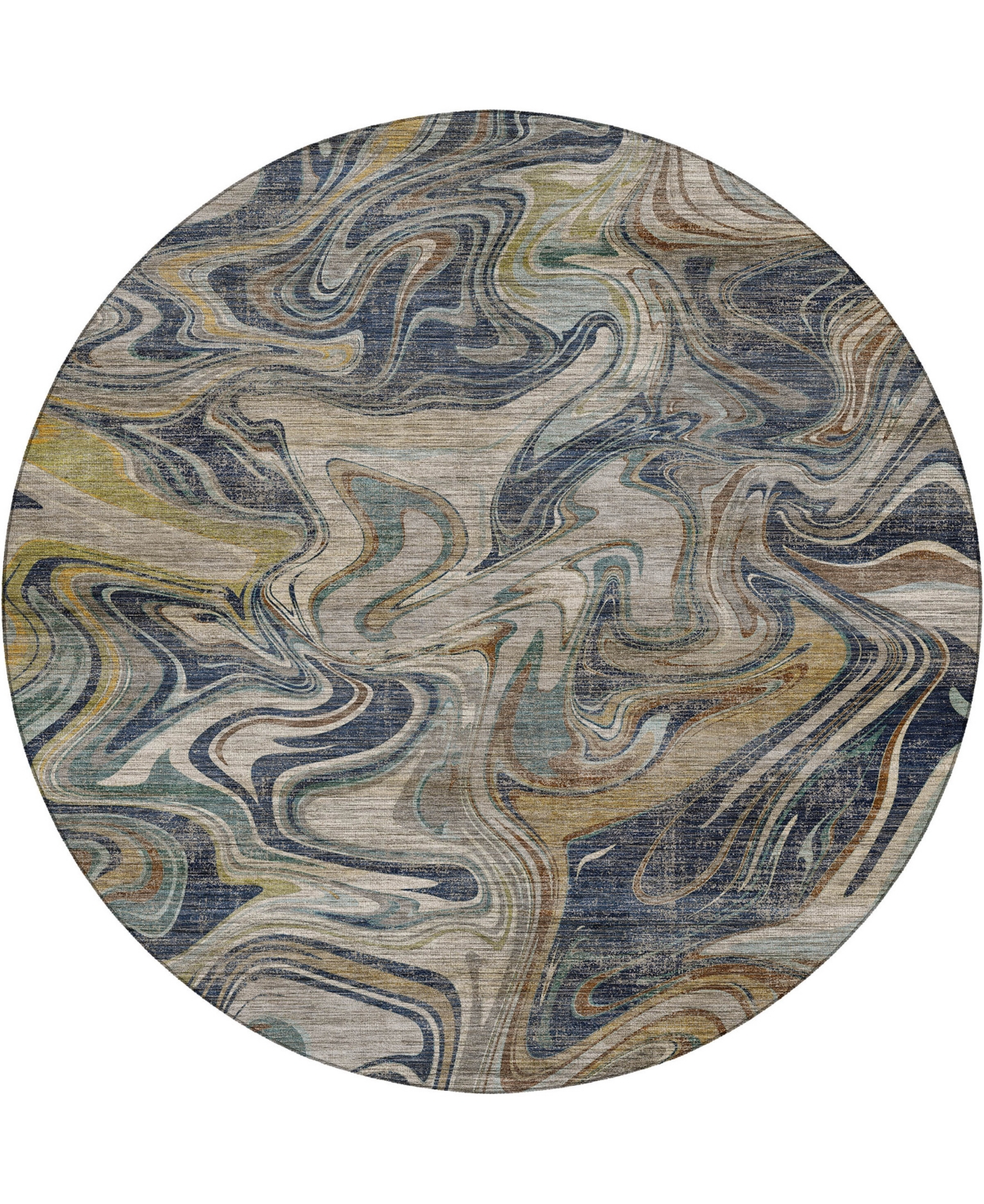 Click here for Dalyn Nexus NX6 8x8 Round Area Rug - Blue prices