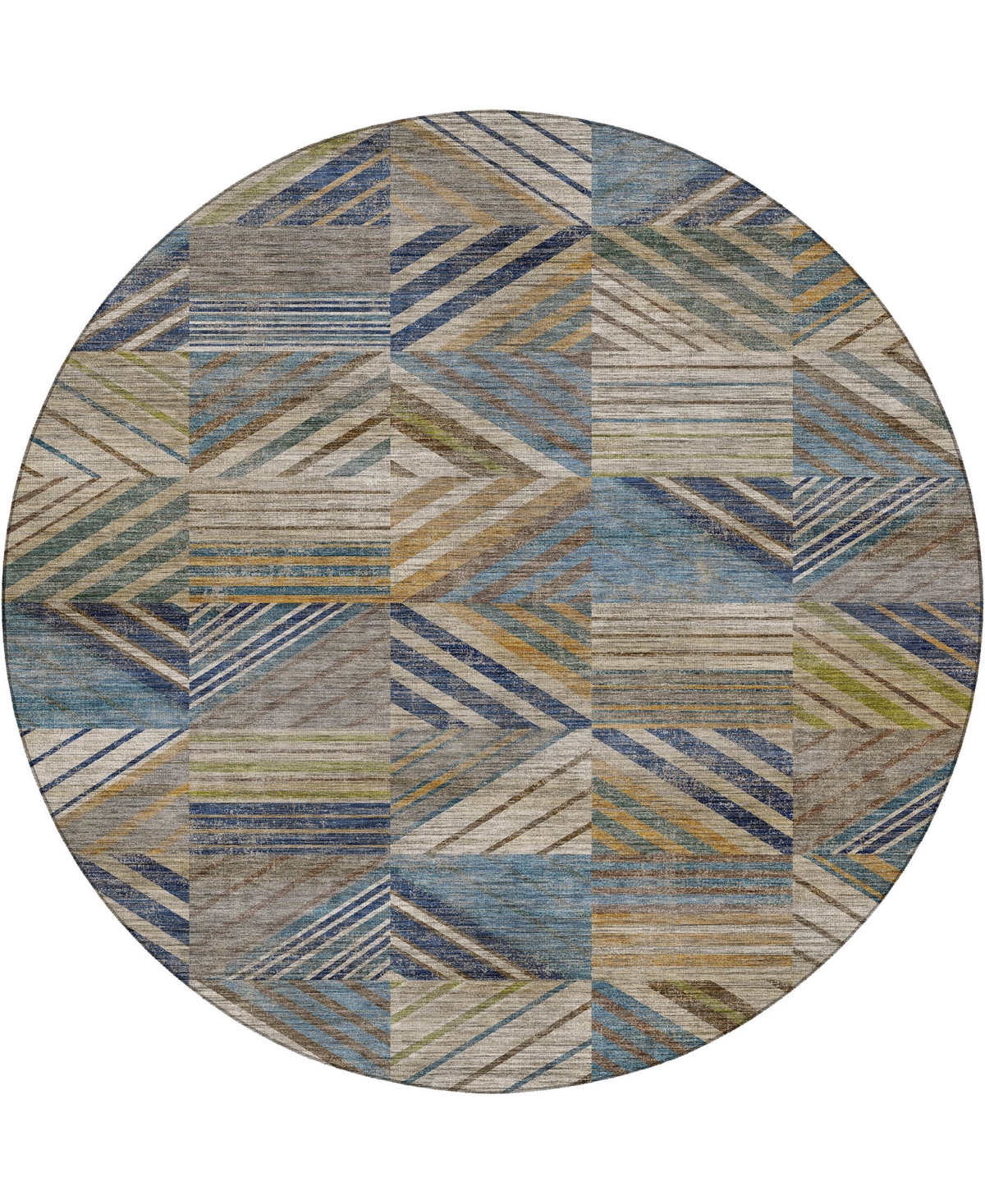 Click here for Dalyn Nexus NX2 8x8 Round Area Rug - Blue prices