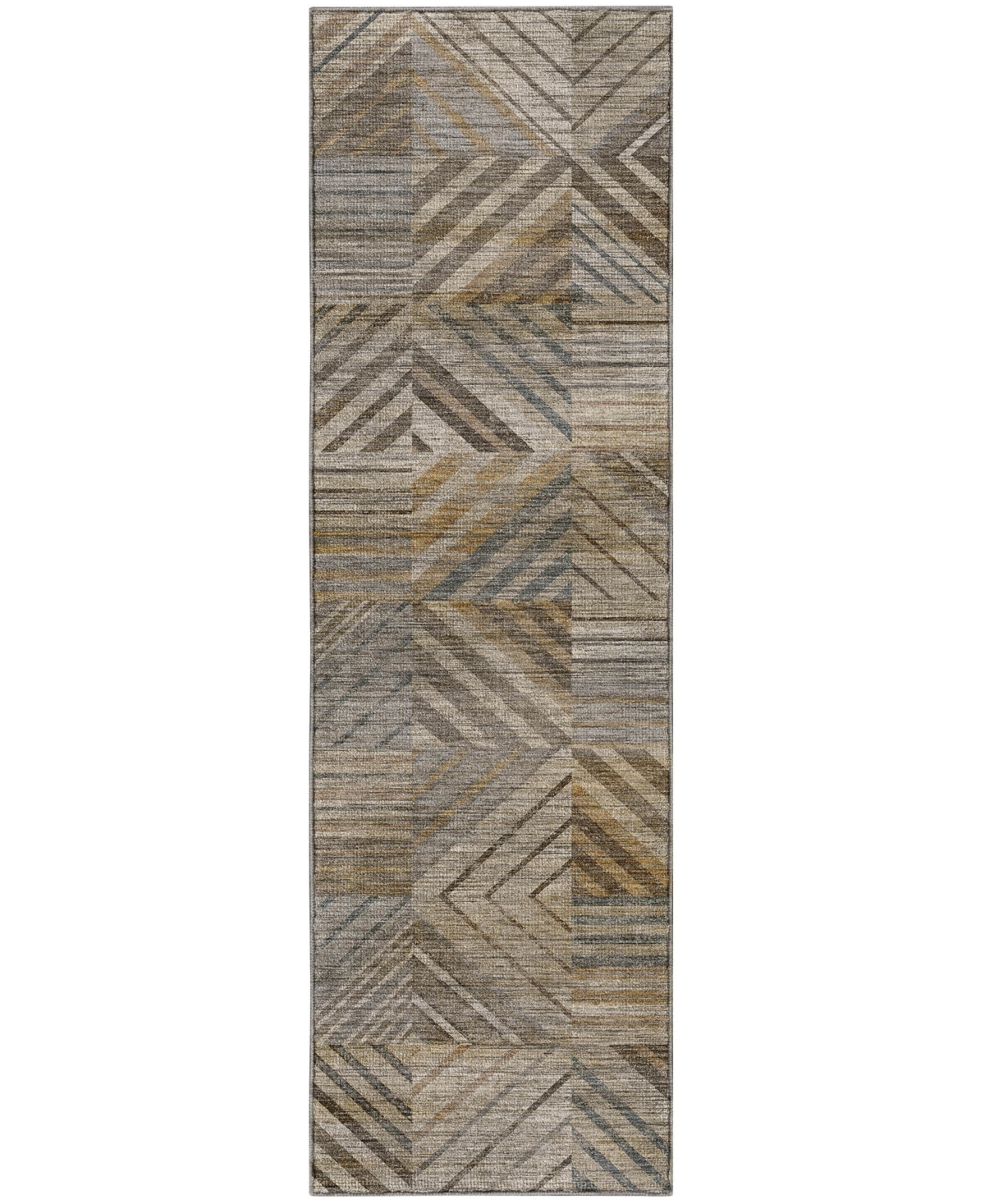 Click here for Dalyn Nexus NX2 23x76 Runner Area Rug - Brown prices