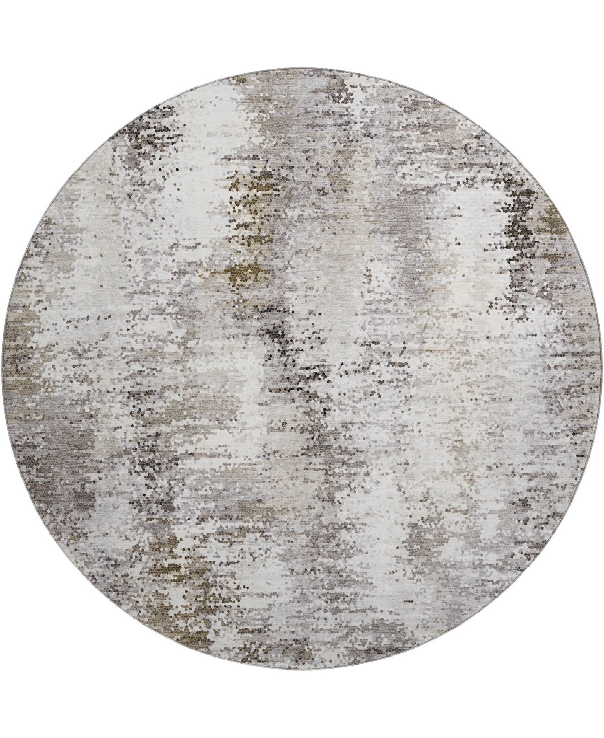 Click here for Dalyn Lumara LM5 8x8 Round Area Rug - Ivory prices
