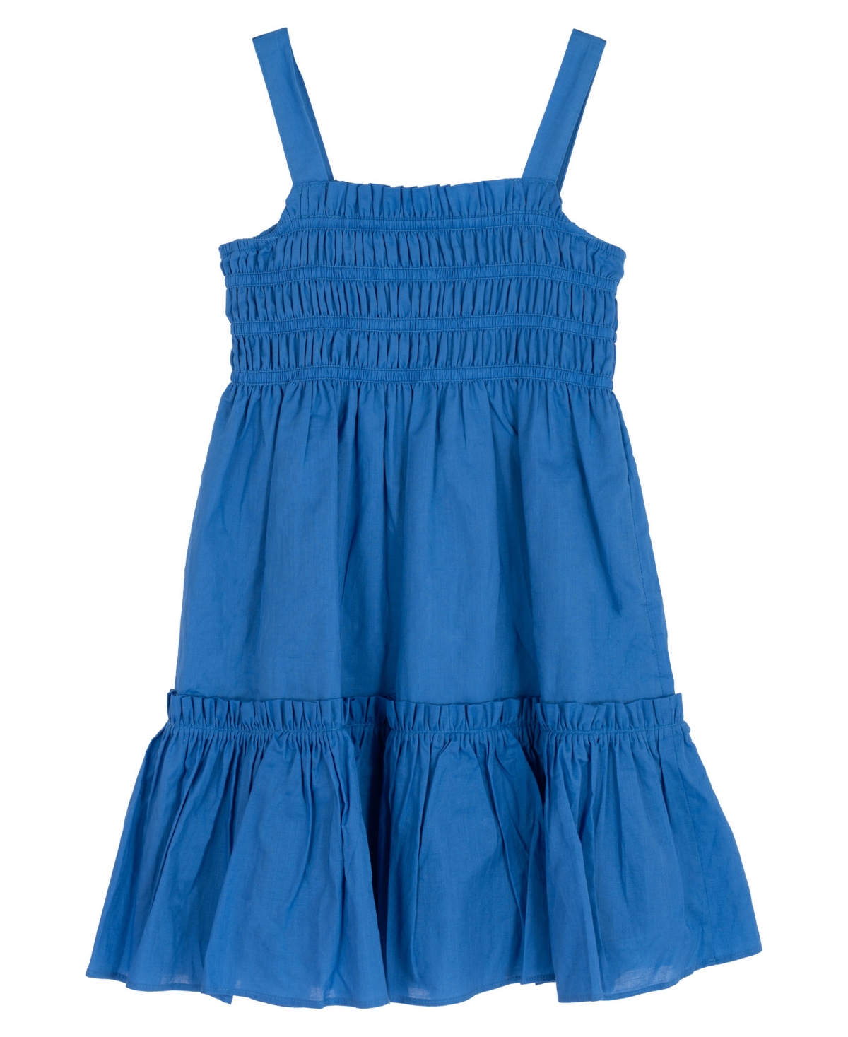 Click here for Rare Editions Girls 7-16 Woven Smocked Bodice 2-Ti... prices