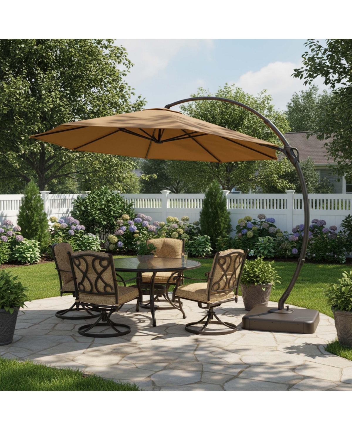 Click here for Boyel Living 11feet Luxury Cantilever Patio Umbrel... prices