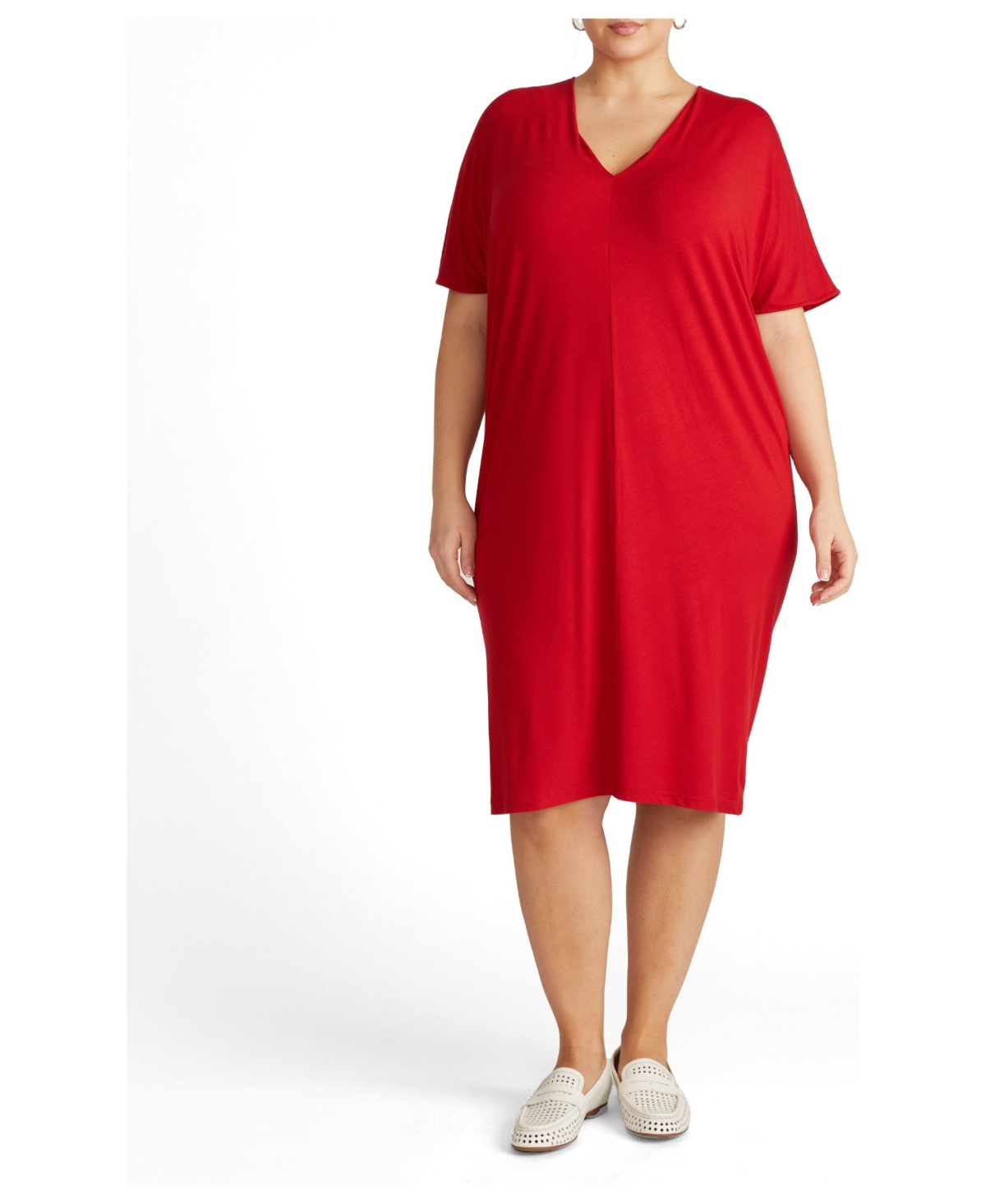 Click here for Universal Standard Womens Teresa Liquid Jersey V-N... prices