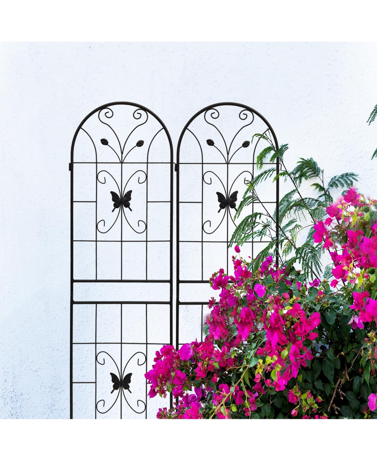 Click here for Clihome Metal Garden Trellis 71 x 19.7 Rustproof T... prices