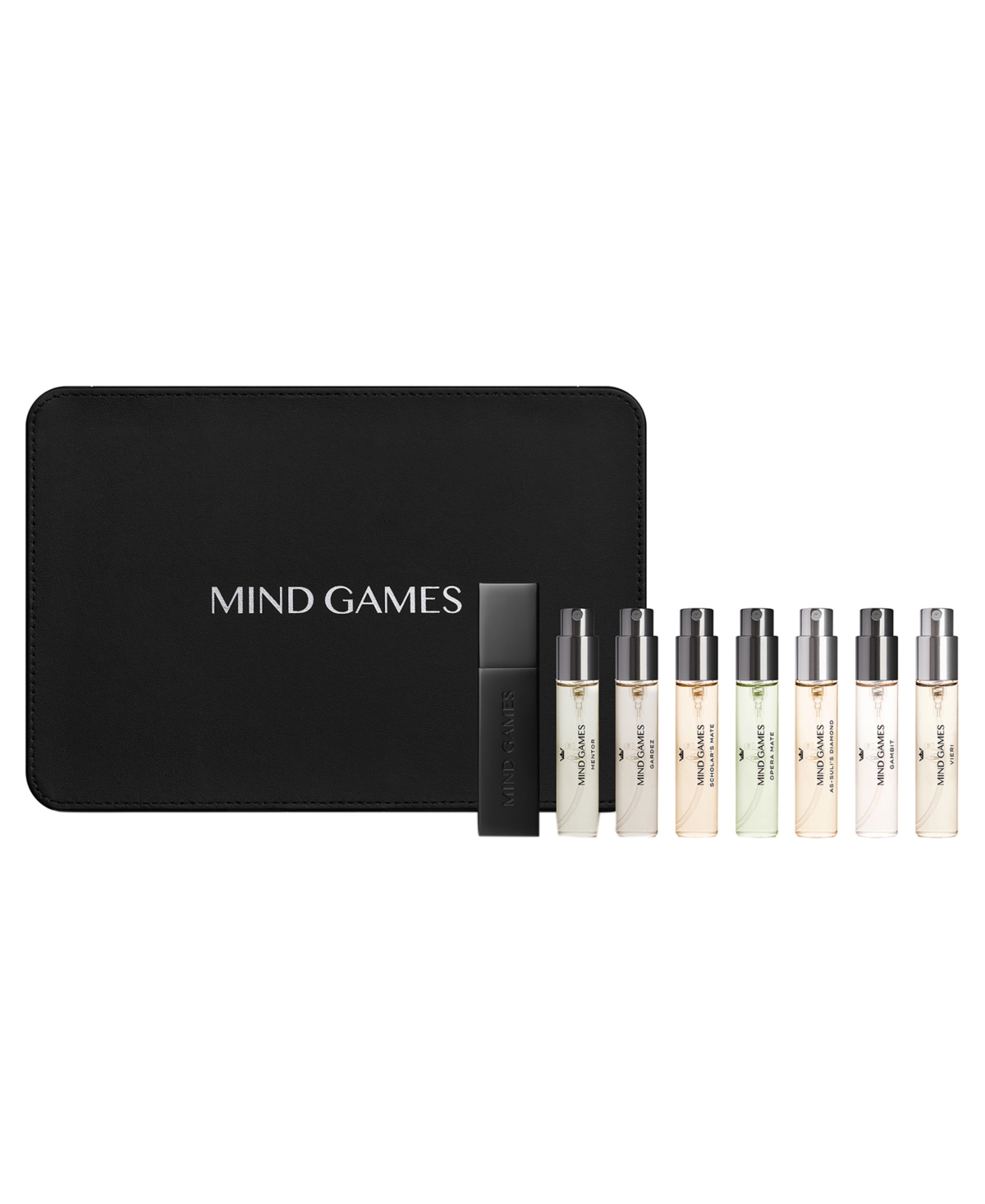 Click here for Mind Games 8-Piece Woody Olfactive Discovery Set prices