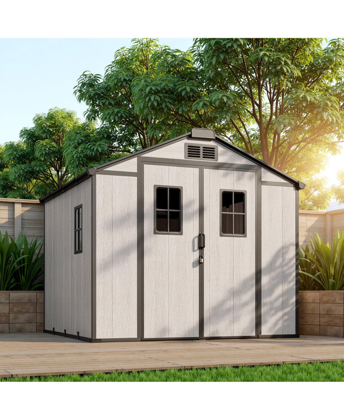 Click here for Xizzi Outdoor Storage Shed with Floor  Large Water... prices