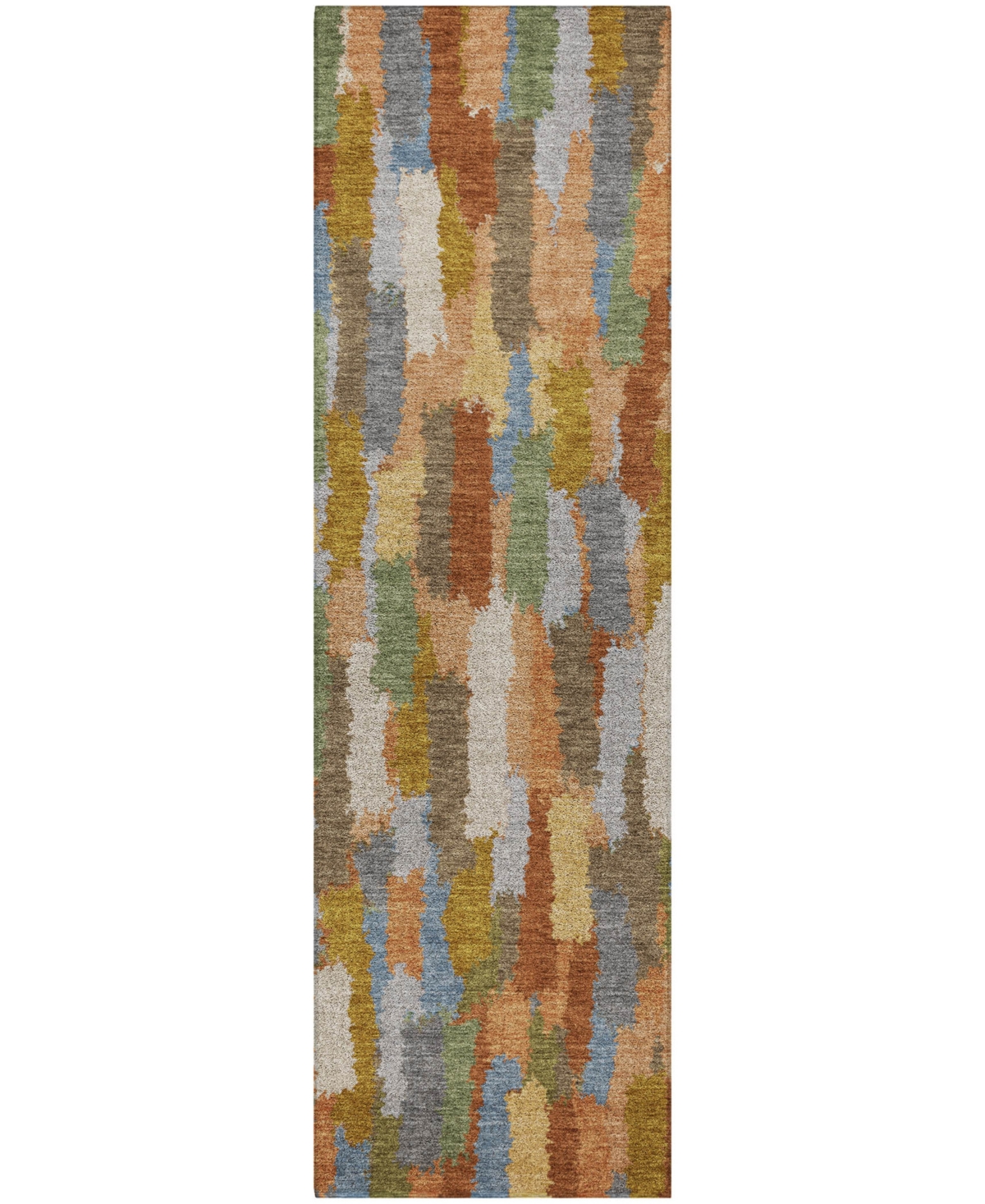Click here for Dalyn Kenner KN6 23x76 Runner Area Rug - Orange prices