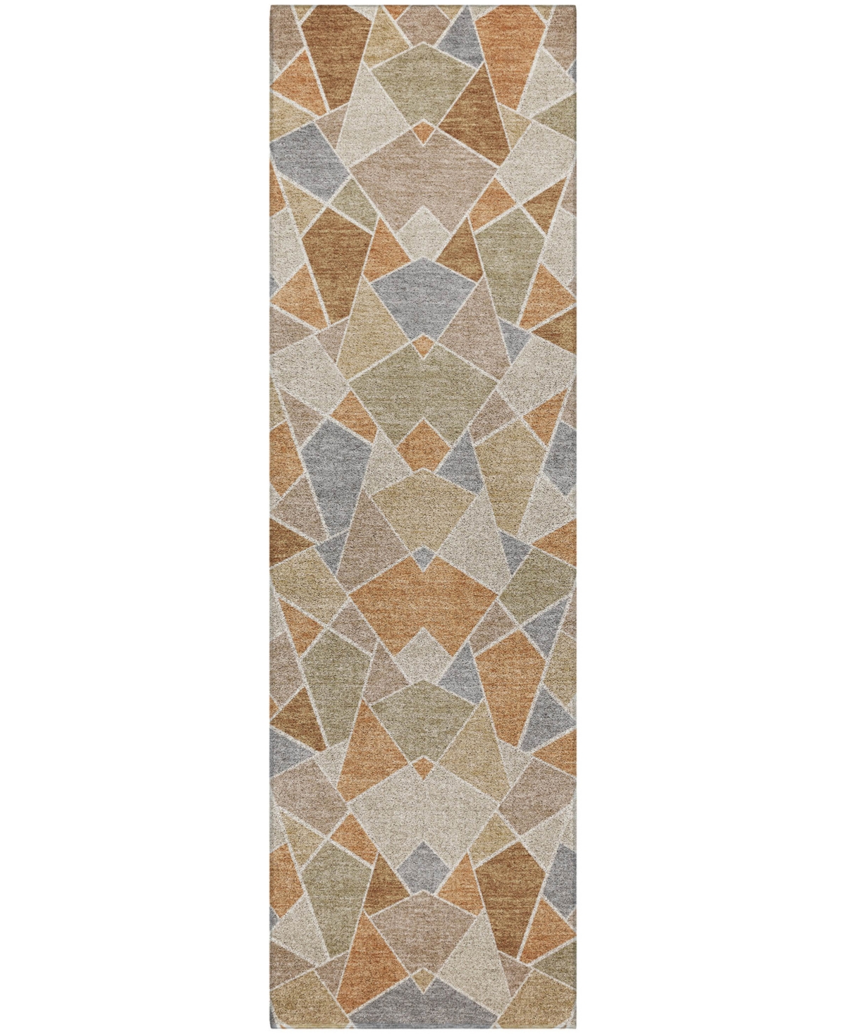 Click here for Dalyn Kenner KN8 23x76 Runner Area Rug - Orange prices