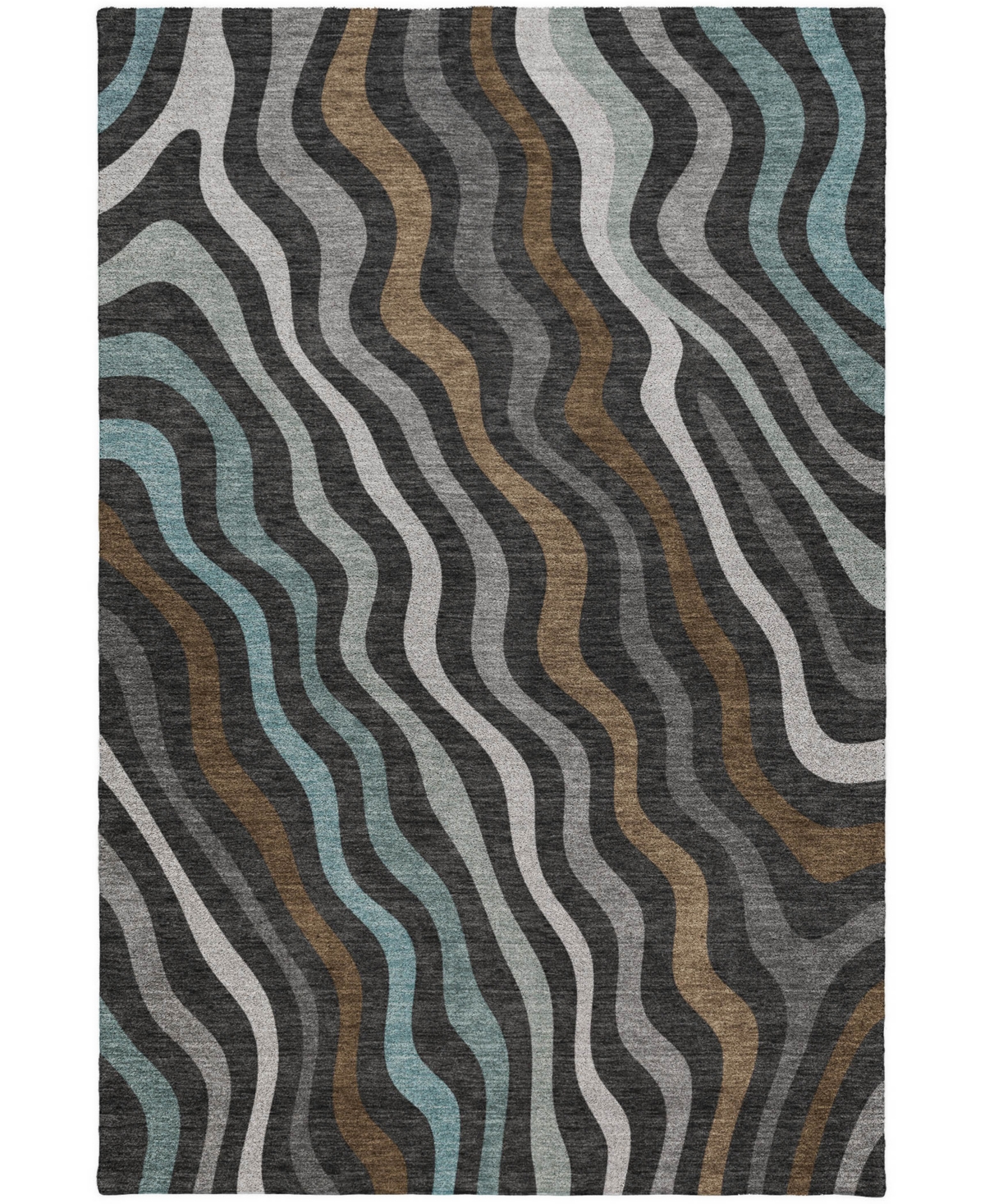 Click here for Dalyn Kenner KN4 9x12 Area Rug - Black prices