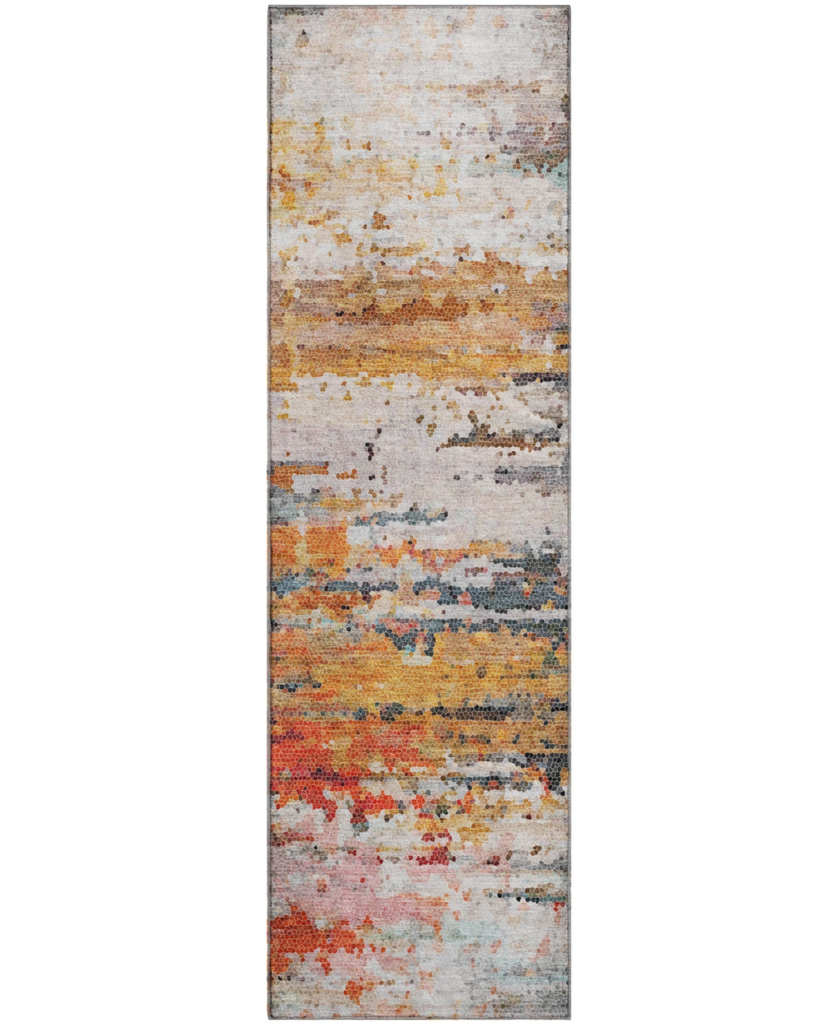 Click here for Dalyn Lumara LM1 23x76 Runner Area Rug - Gray prices