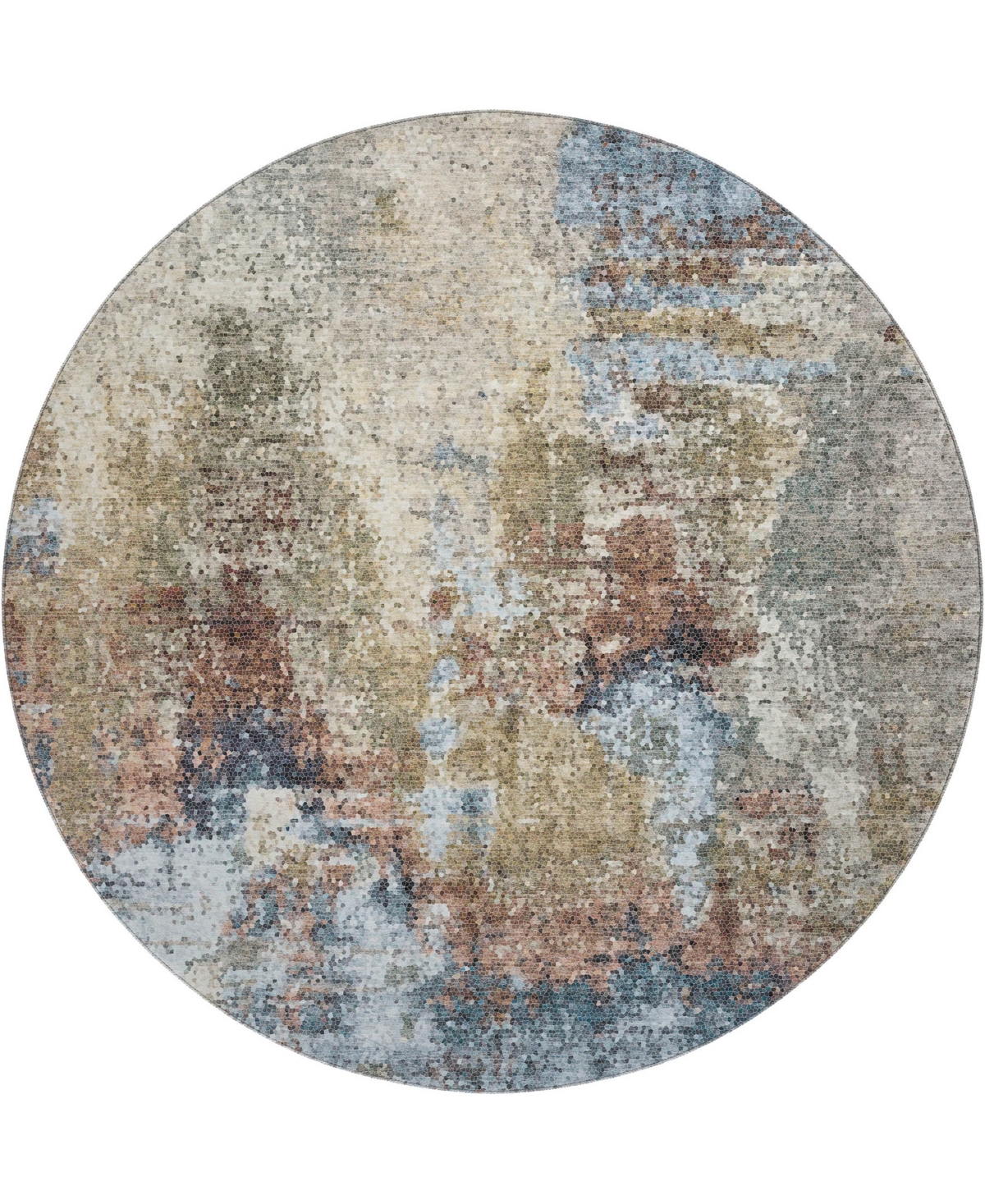 Click here for Dalyn Lumara LM2 8x8 Round Area Rug - Ivory prices