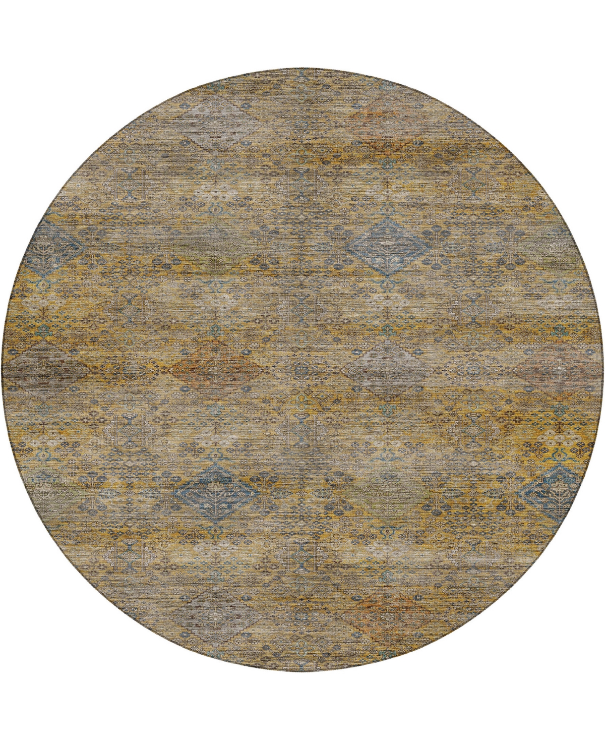 Click here for Dalyn Aristo AR1 8x8 Round Area Rug - Gold prices