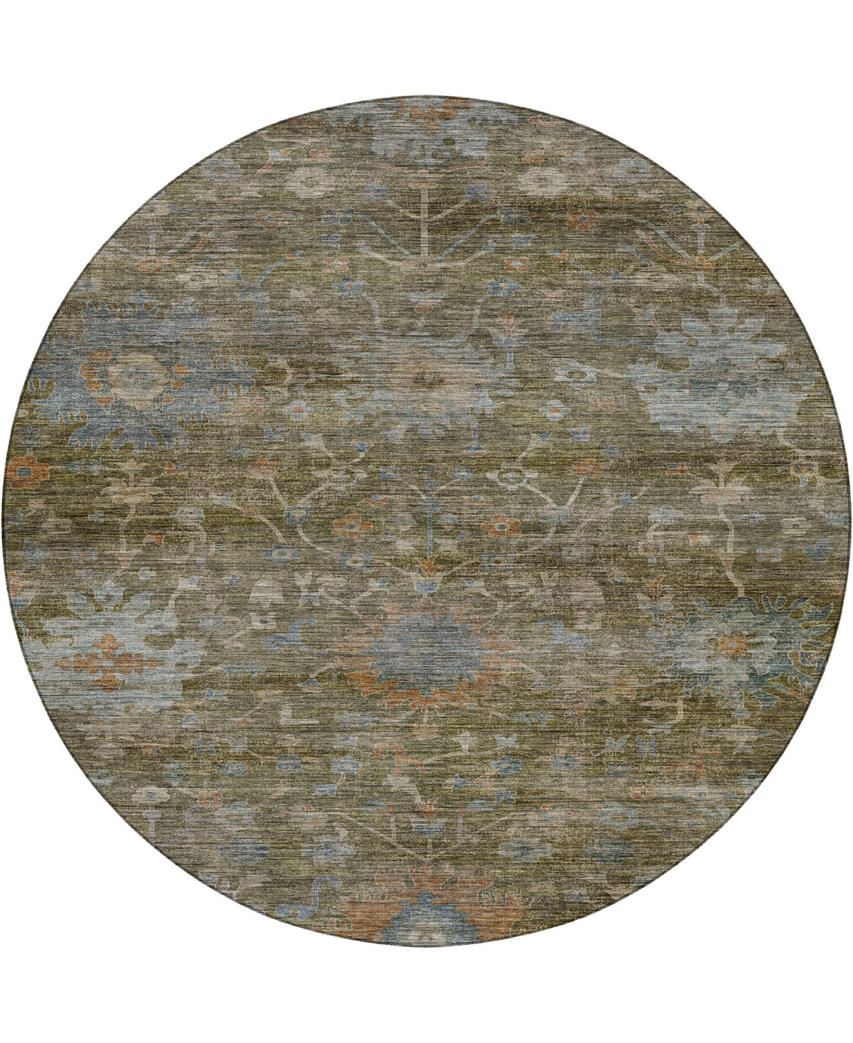 Click here for Dalyn Aristo AR2 8x8 Round Area Rug - Green prices