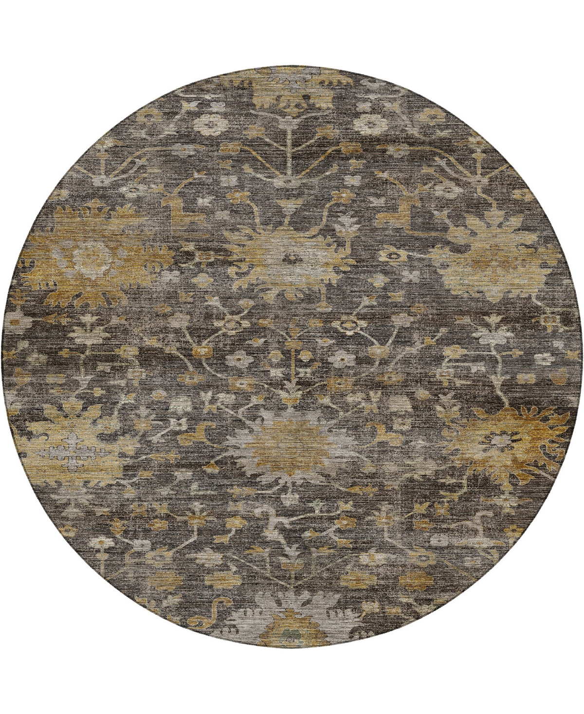 Click here for Dalyn Aristo AR2 8x8 Round Area Rug - Gray prices