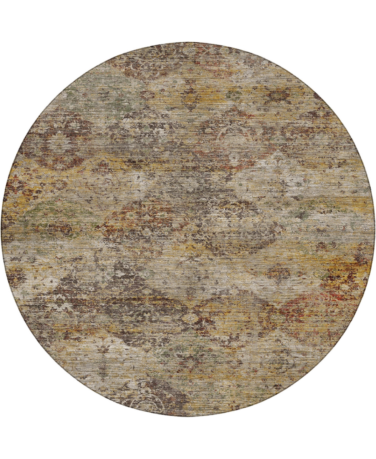 Click here for Dalyn Aristo AR4 8x8 Round Area Rug - Gold prices