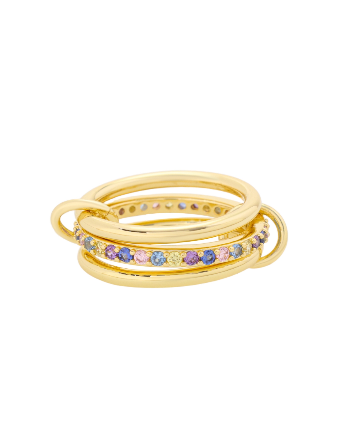 Click here for Unwritten Cubic Zirconia Gold-Tone Plated Multi Co... prices