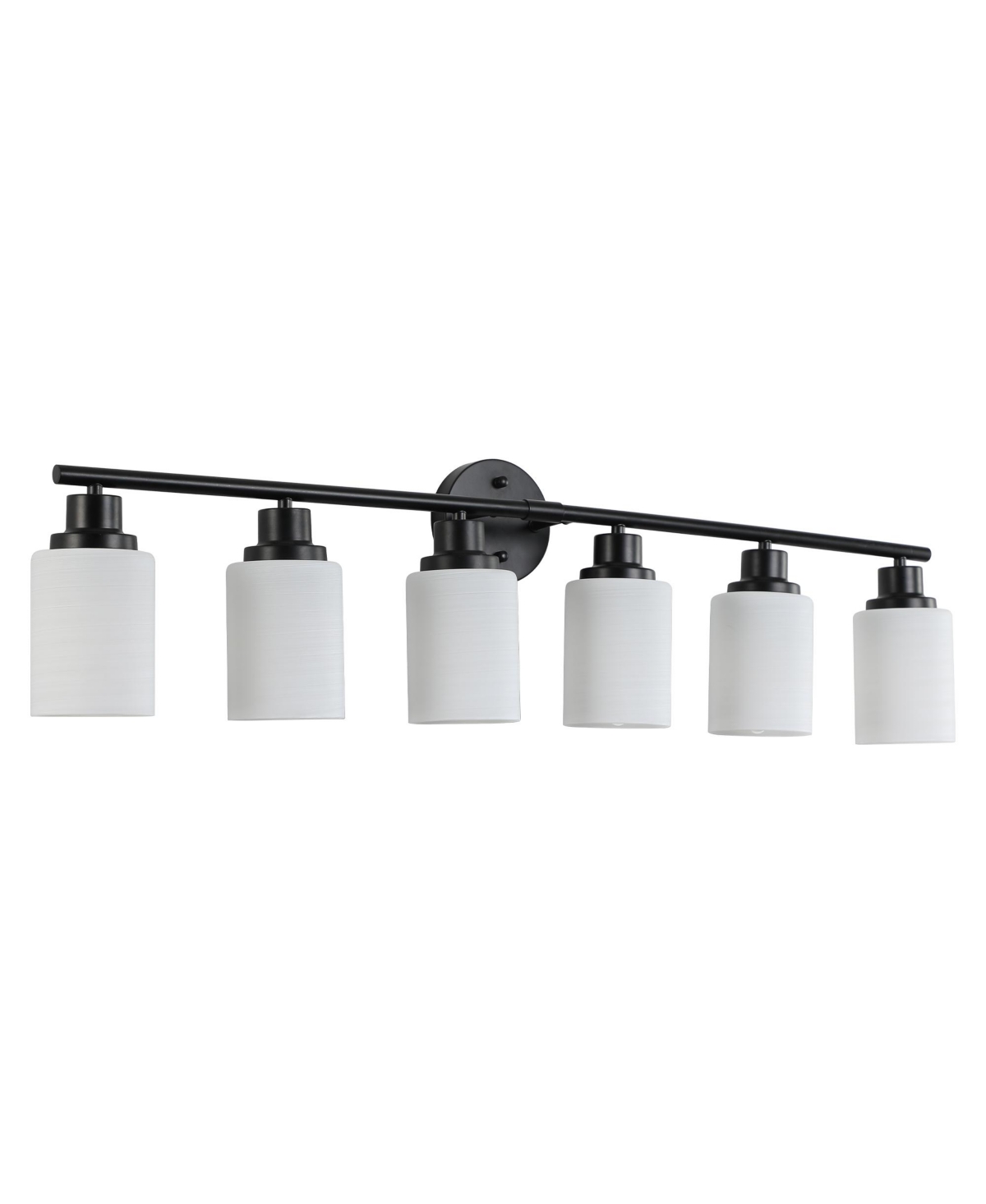 Click here for Busdays 39 Inch Black Iron Frame Modern 6 Light Va... prices