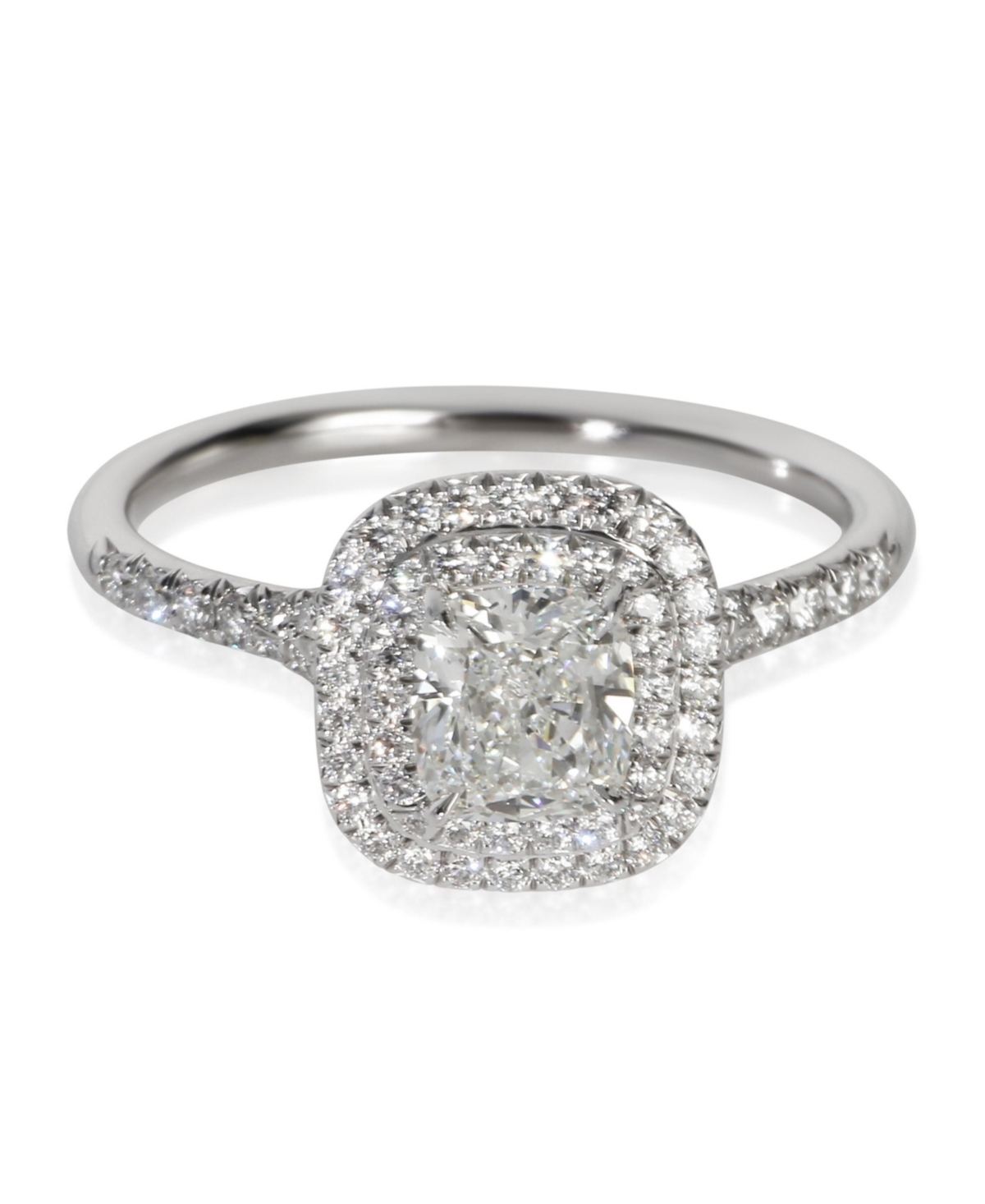 Click here for Pre-Owned Tiffany & Co 1.07 ct Cushion Diamond Sol... prices