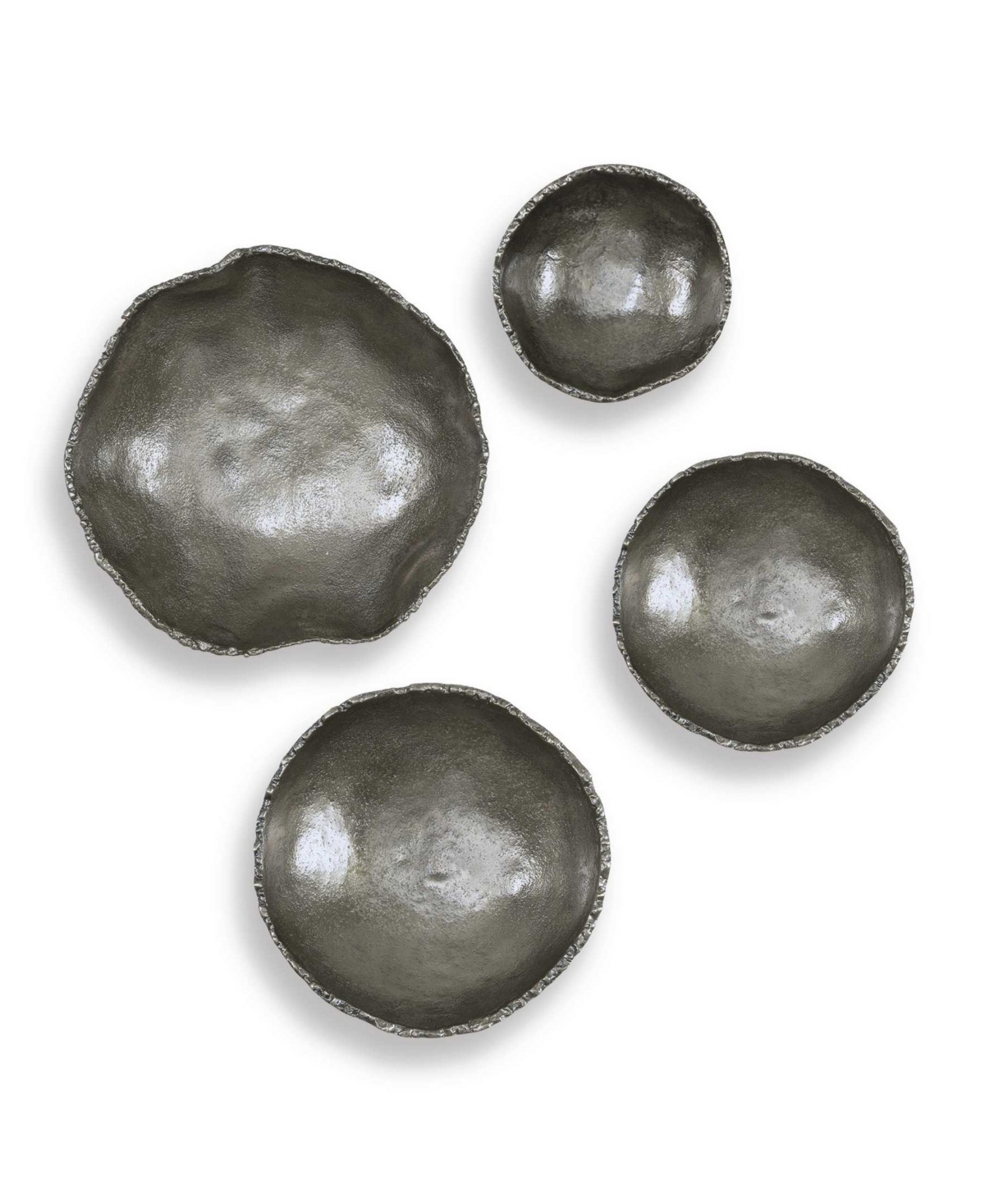 Click here for Uttermost Lucky Coins Wall Decor  Set of 4 - Gray prices