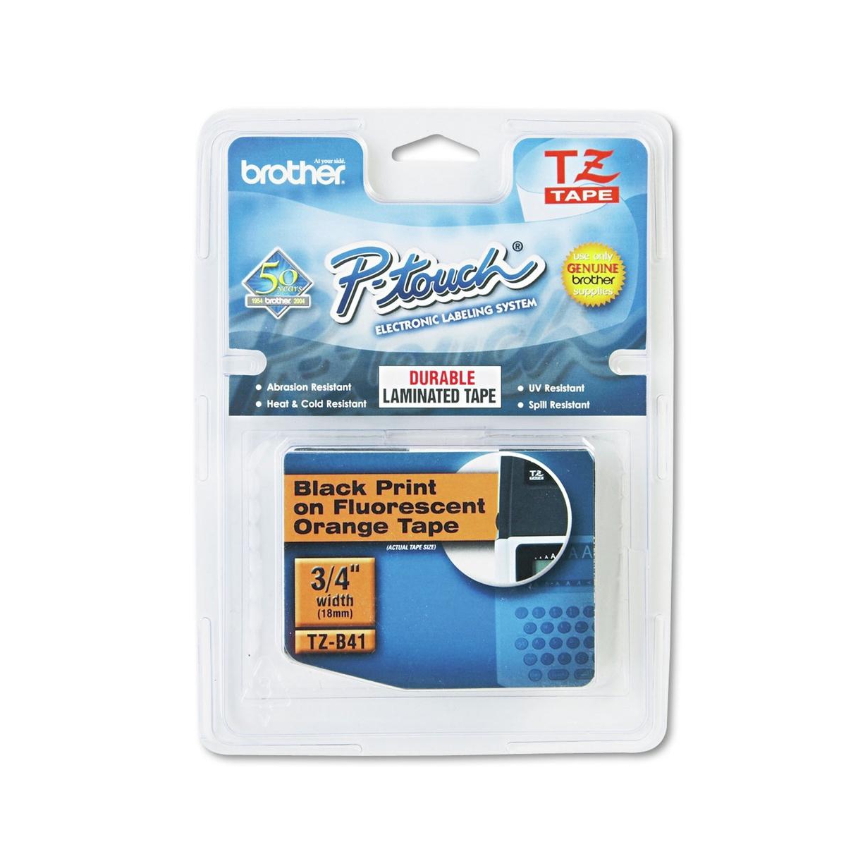 Click here for Brother P-Touch Tzeb 41 0.7 in x 16.4 ft. Tz Stand... prices