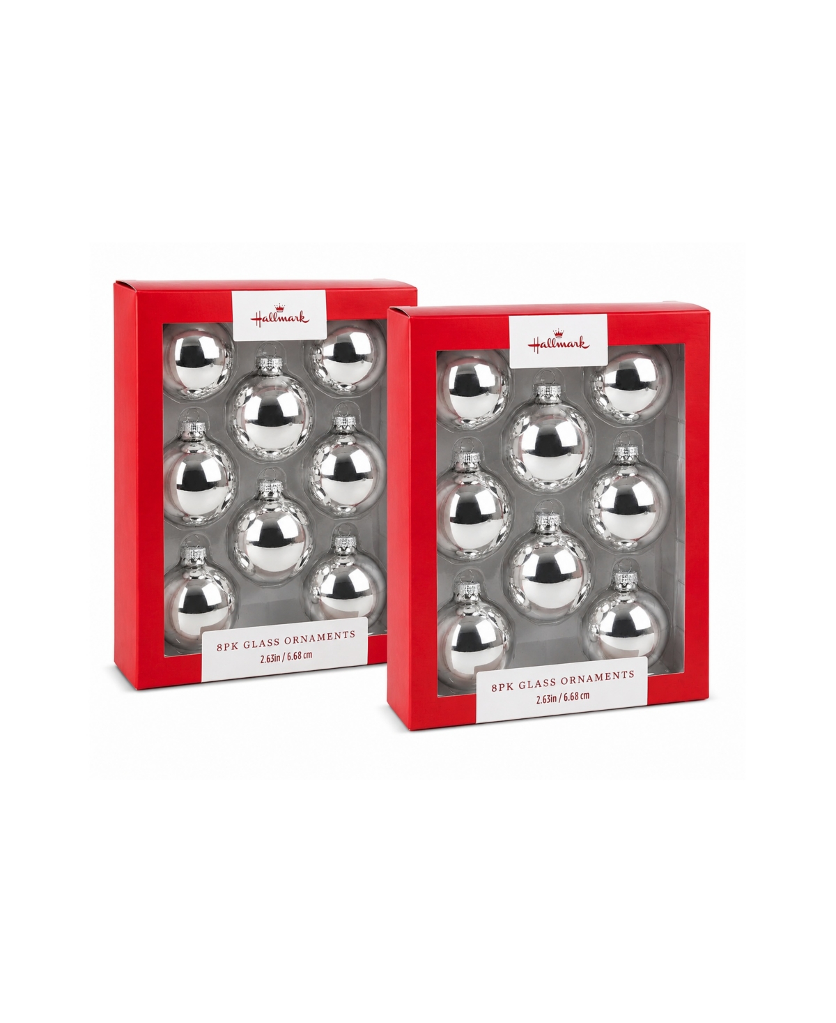 Click here for Hallmark Holiday 16-Piece Glass Ball Ornaments - S... prices