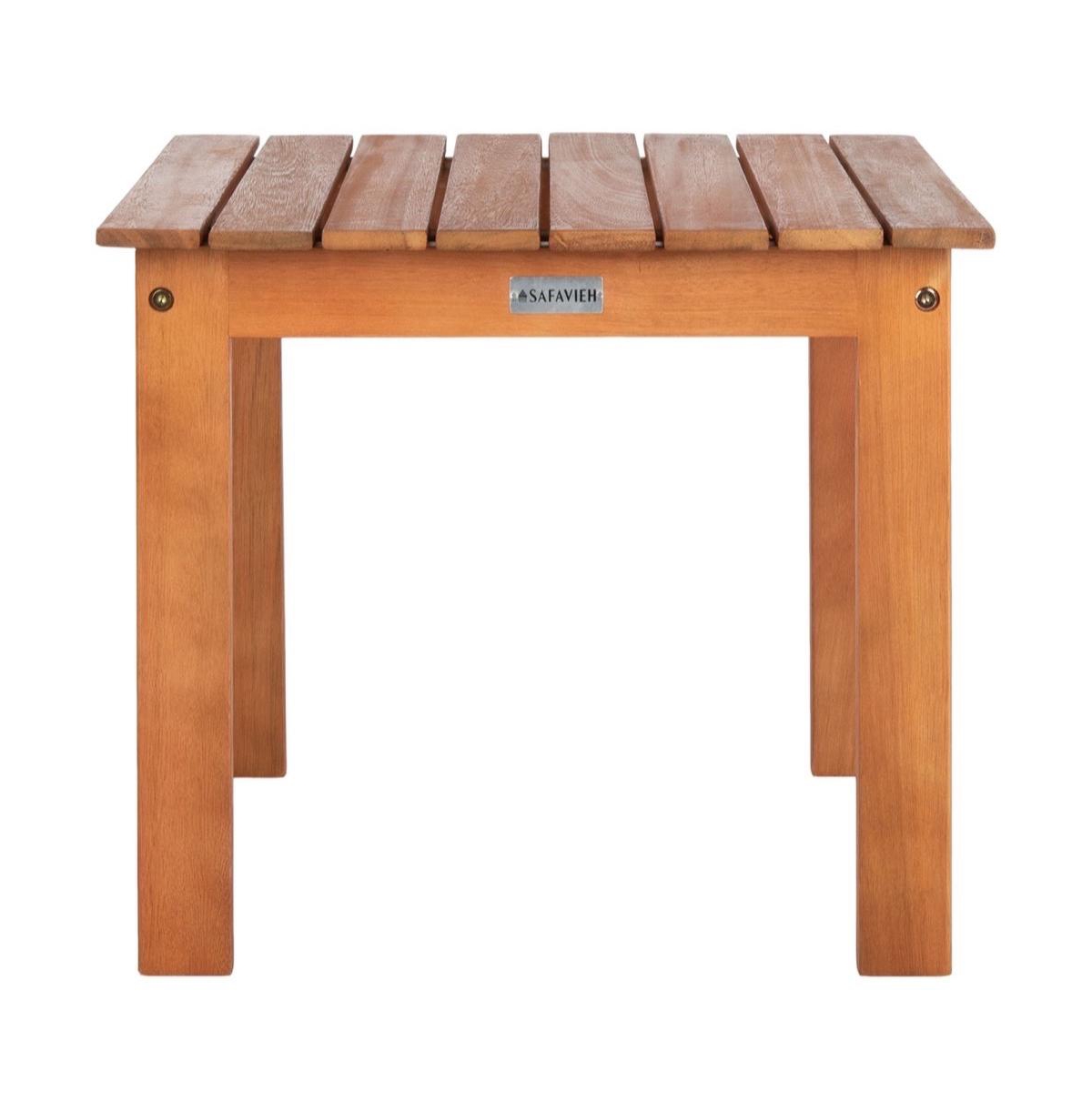 Click here for Safavieh Randor Folding Outdoor Table - Natural prices