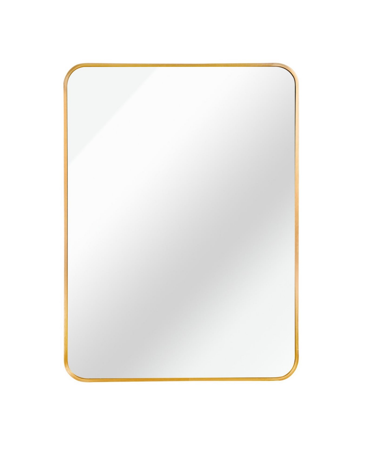 Click here for Phying Modern Rectangular Gold Metal Framed Mirror... prices