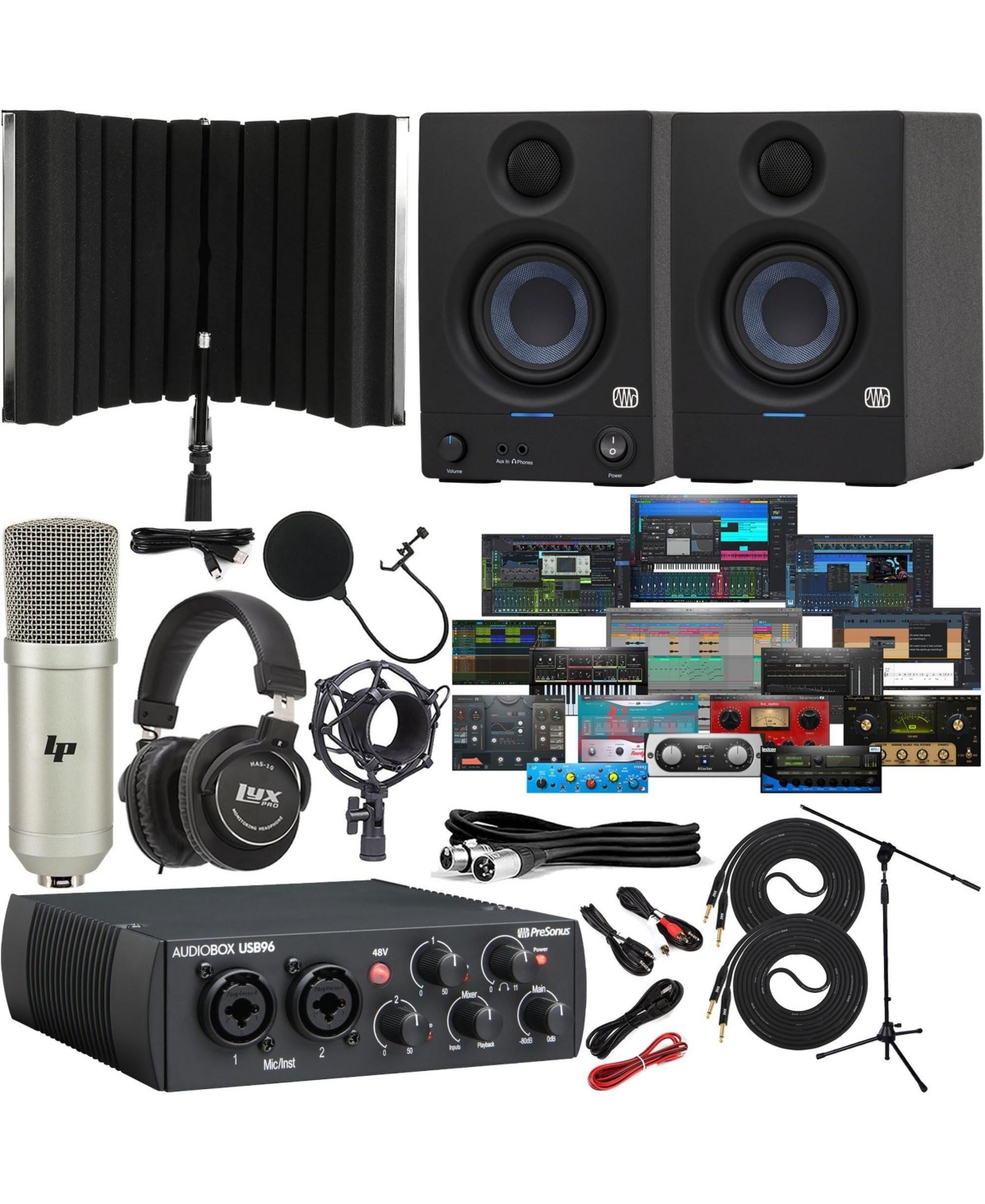 Click here for PreSonus AudioBox 96 Usb 2x2 Recording Studio Bund... prices