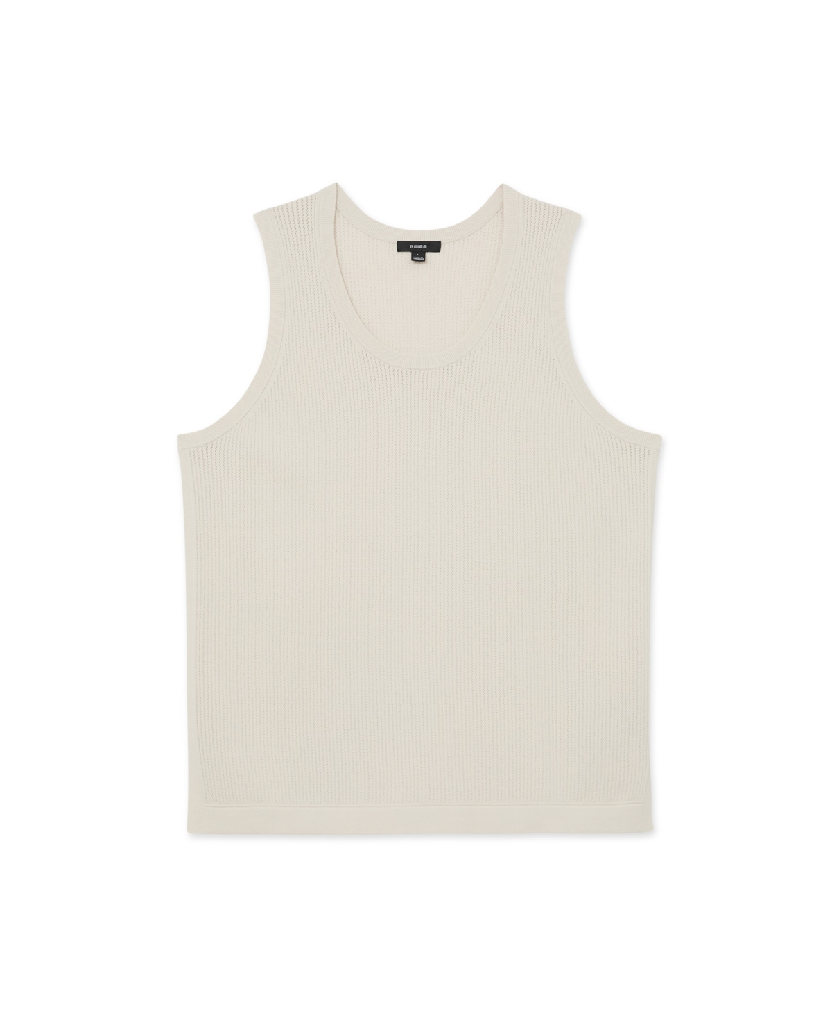 Click here for Reiss Mens Watson Sleeveless Textured Tank Top - O... prices