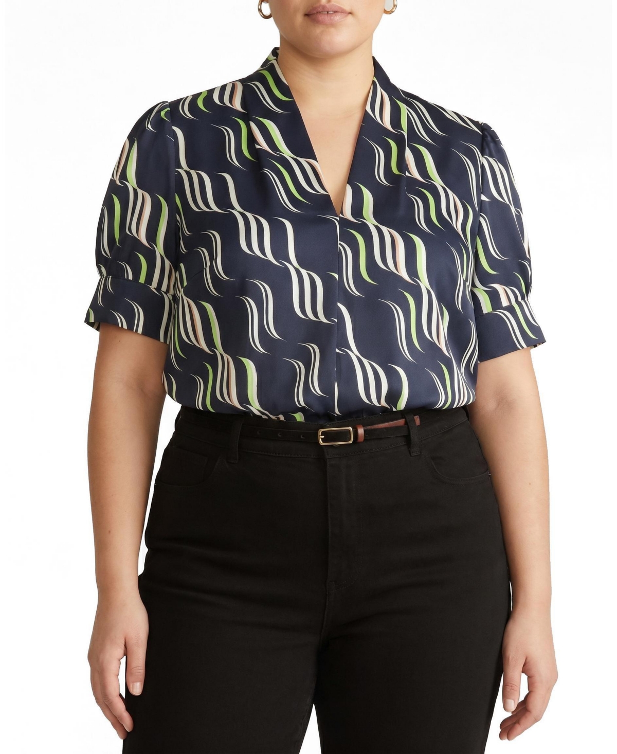 Click here for Universal Standard Plus Size Beatrice Soft Satin T... prices