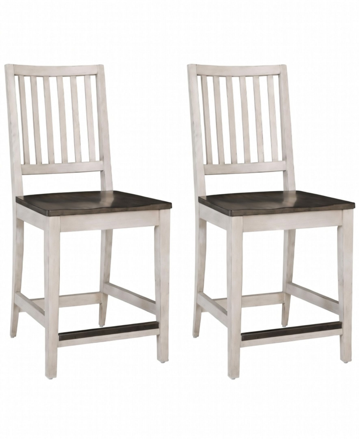 Click here for Dawnwood 2-Piece Wood Counter Side Chair Set - Off... prices
