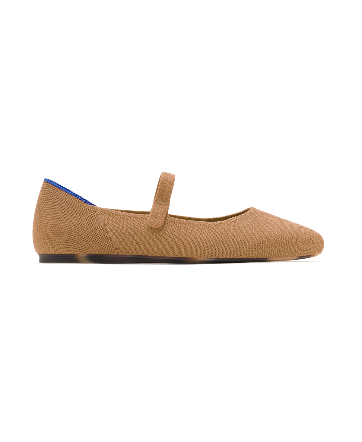 Rothys Womens Square Mary Jane Flats - Light Brown