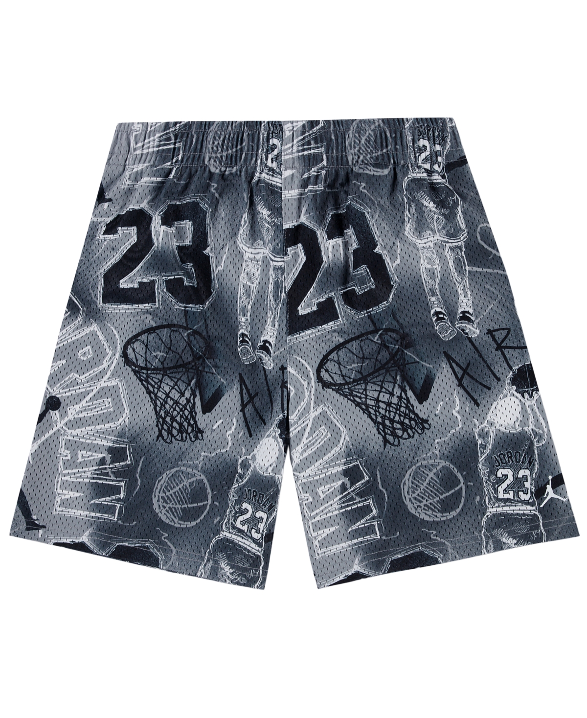 Click here for Jordan Boys 8-20 Notebook Doodle Printed Shorts -... prices