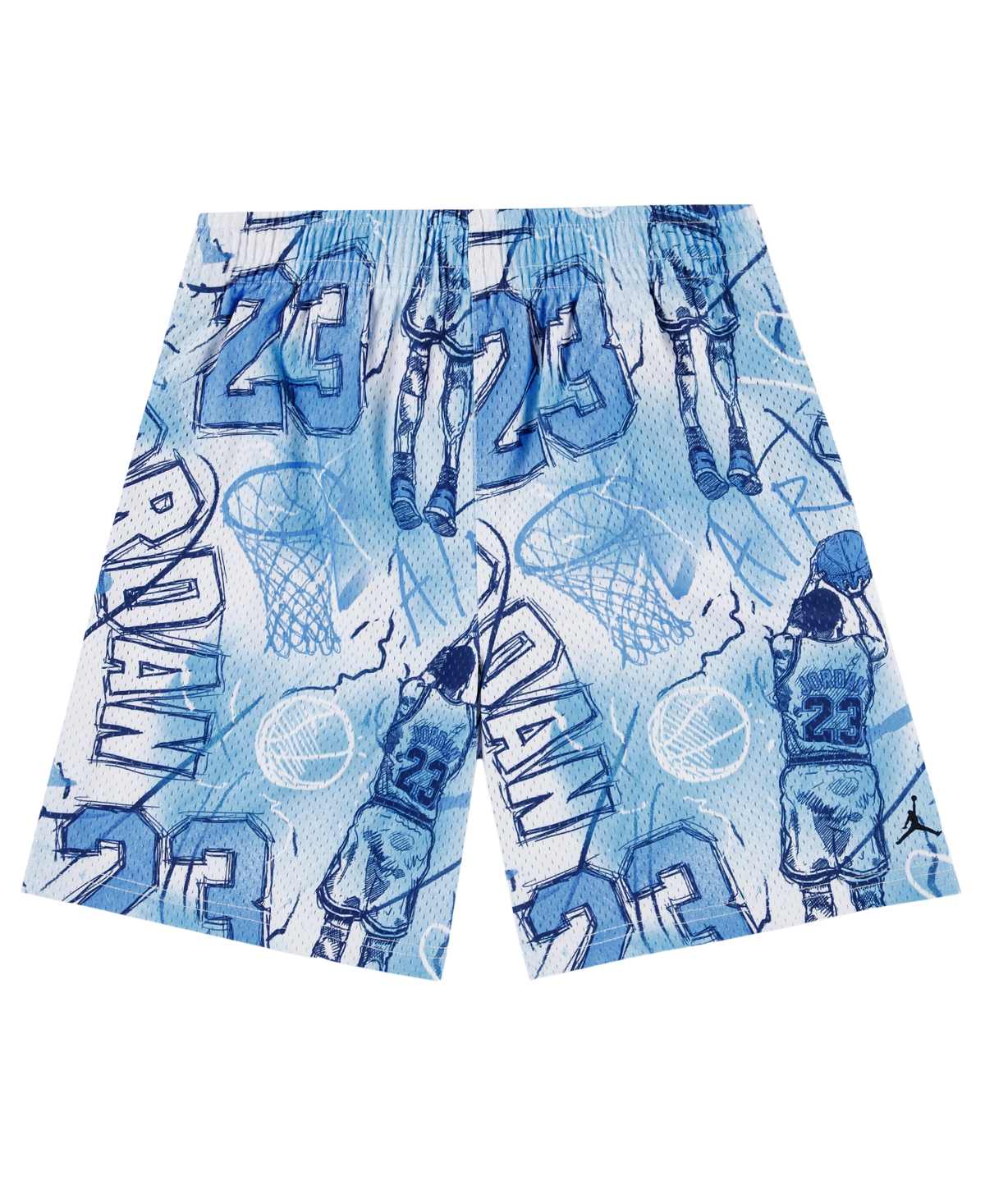 Click here for Jordan Boys 8-20 Notebook Doodle Printed Shorts -... prices