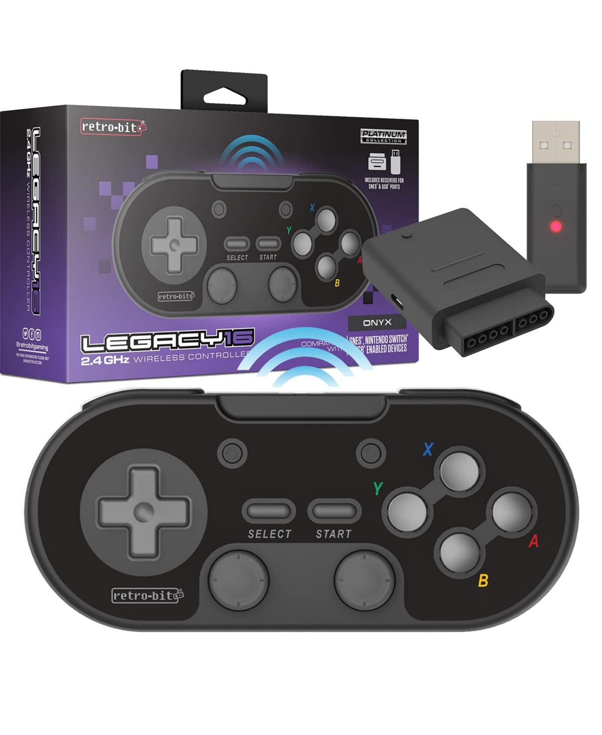 Click here for Retro-Bit Legacy16 2.4GHz Wireless Controller for... prices