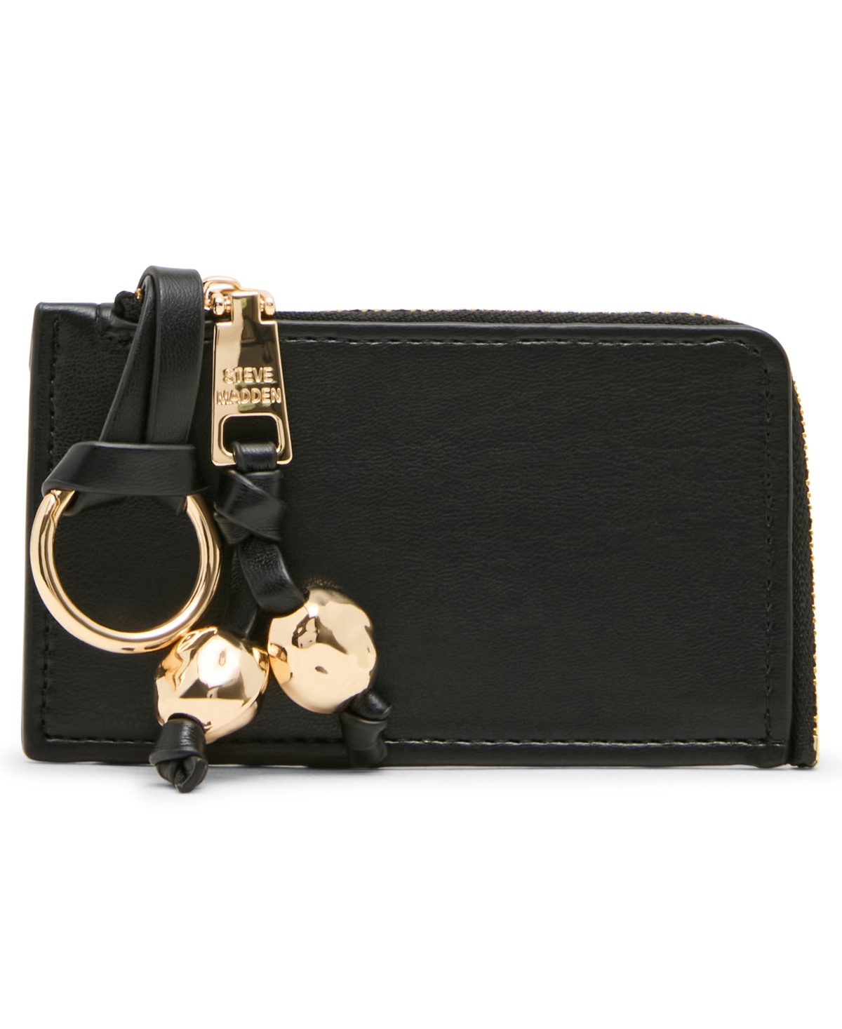Click here for Steve Madden Bsolea Hangoff Card Holder - Black prices