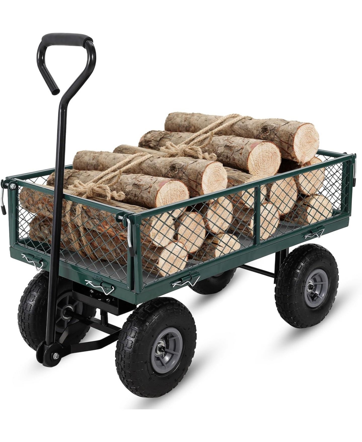 Click here for gaomon Heavy Duty Steel Garden Cart 500 lbs Capaci... prices