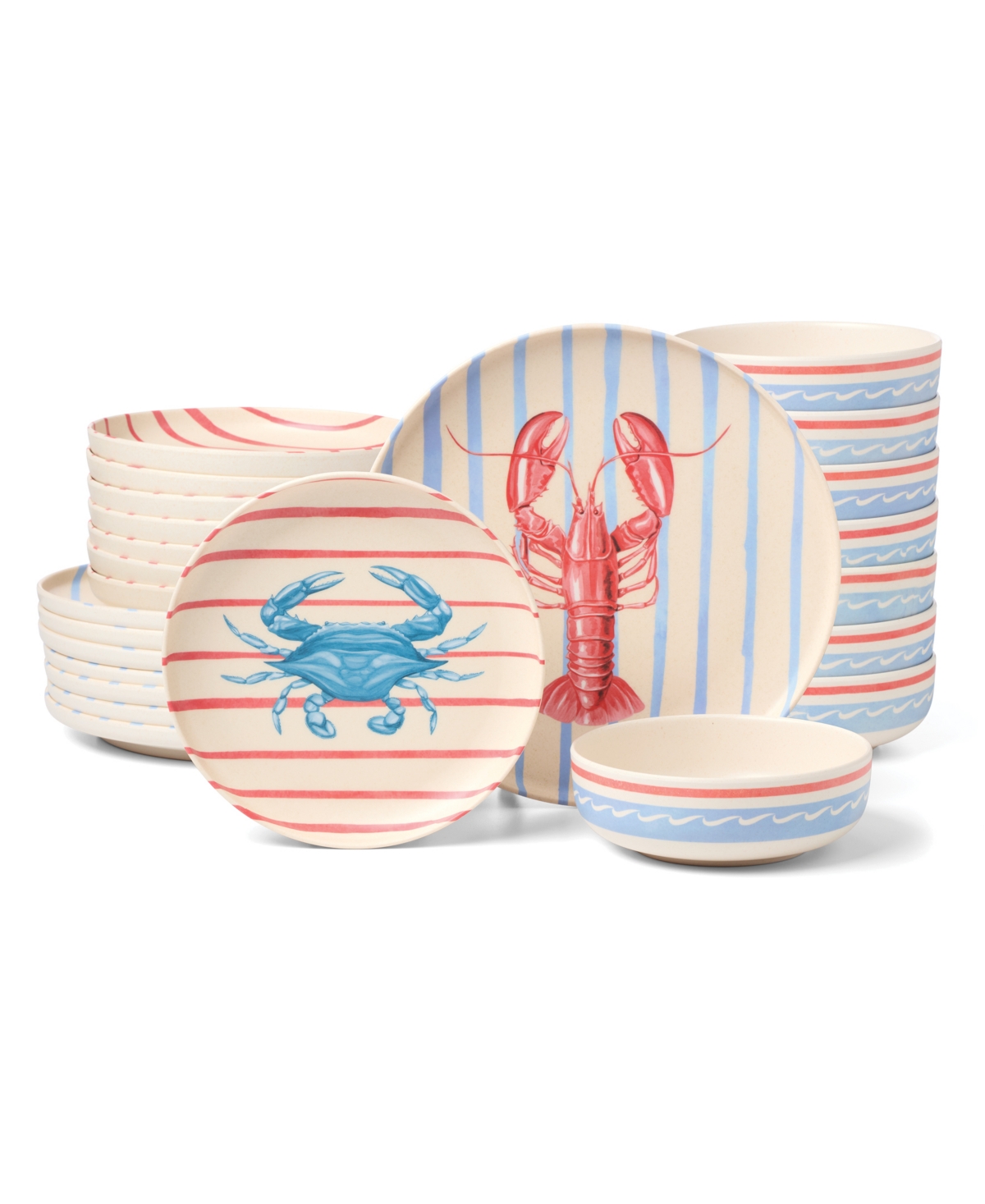 Click here for Oneida 24 Seven Melamine Wharfside 24-Piece Dinner... prices