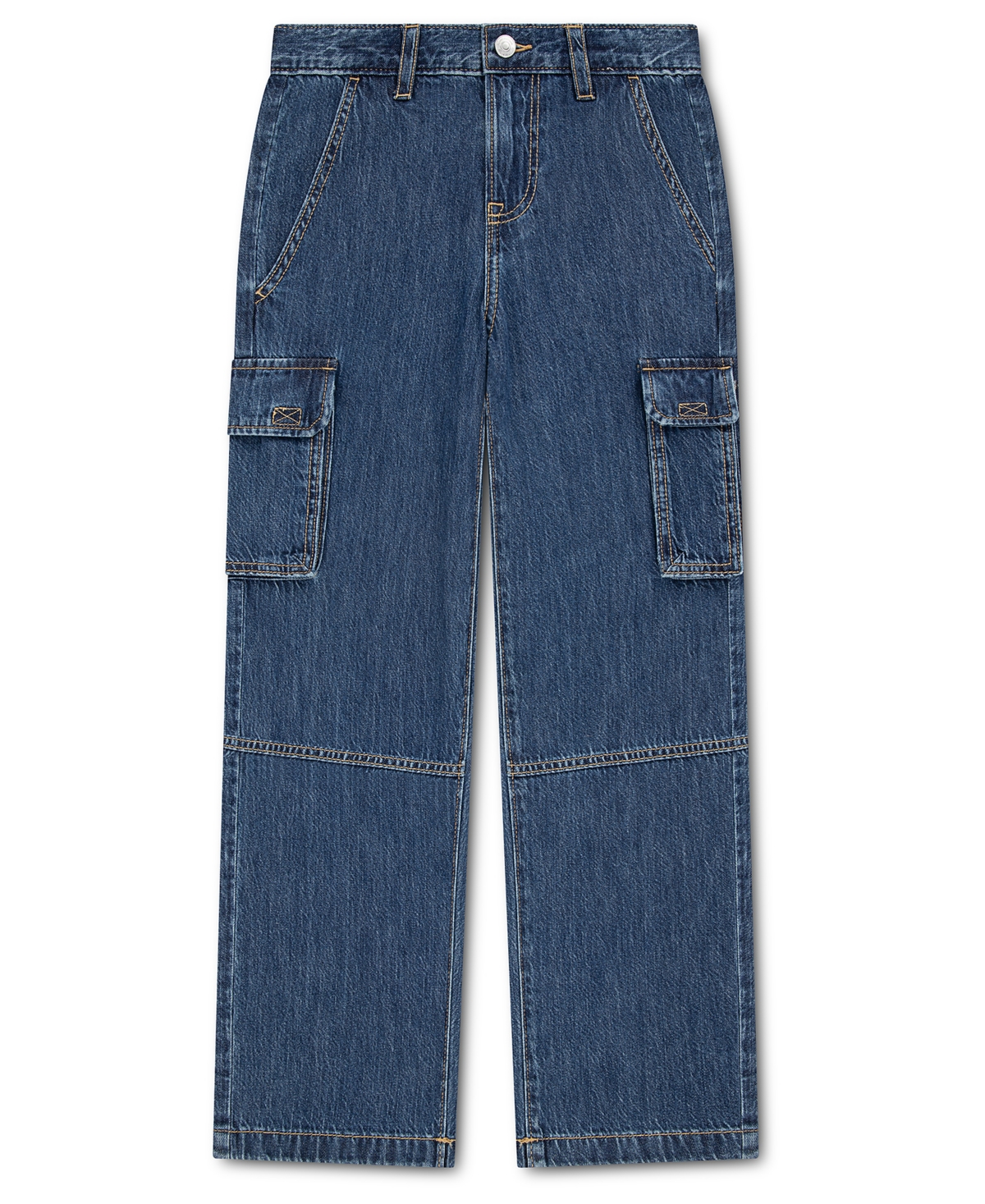 Click here for abercrombie kids Boys 5-20 Baggy Cargo Jeans - FIR... prices