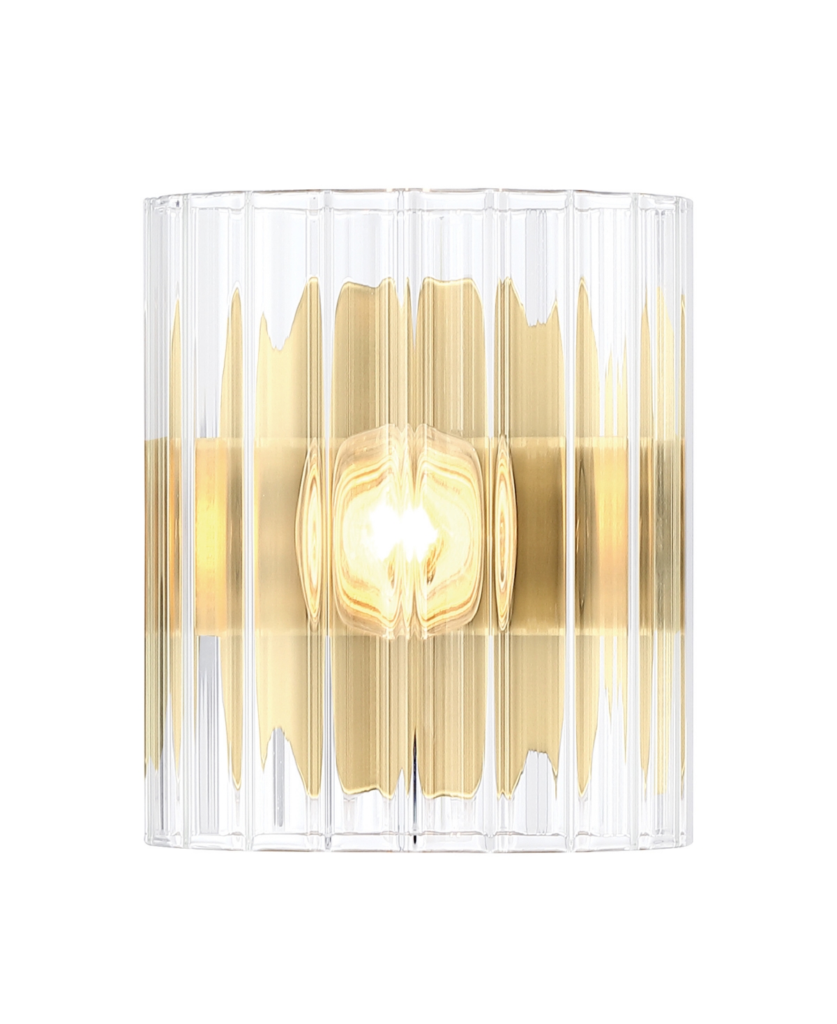 Click here for Designers Fountain Aries 6 Metal Wall Scone - Brus... prices